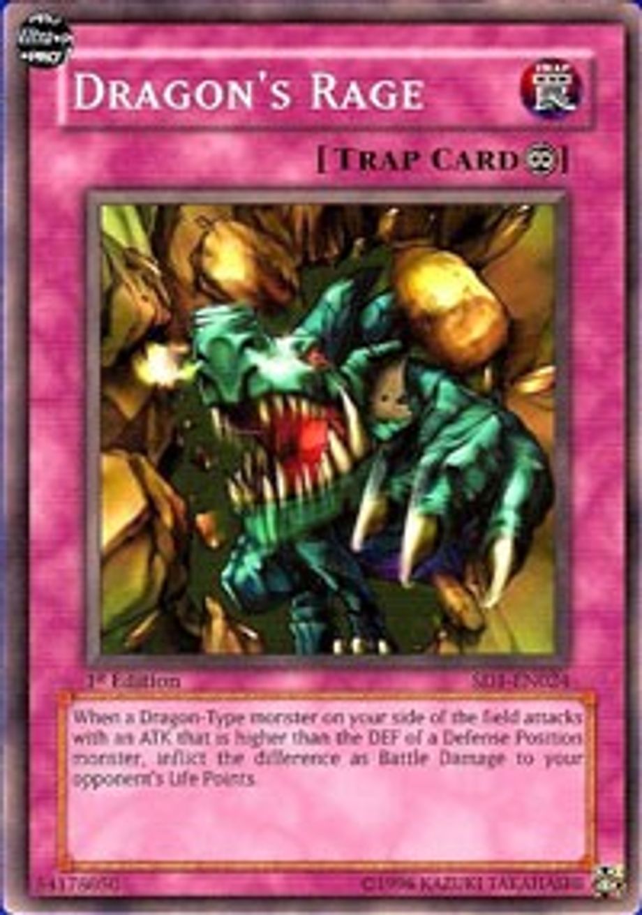 Dragon's Rage - Structure Deck: Dragon's Roar - YuGiOh