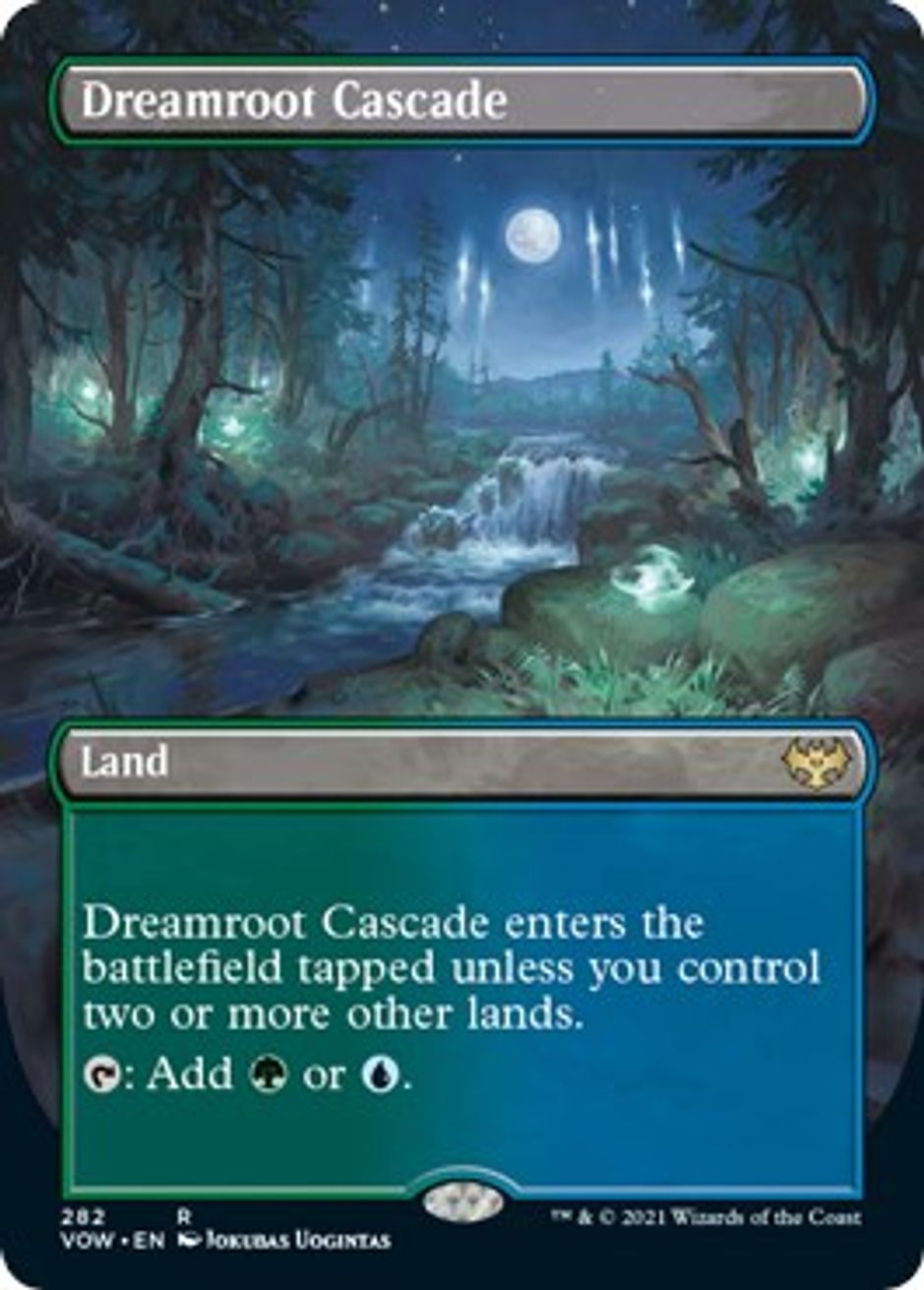 Dreamroot Cascade (Borderless) - Innistrad: Crimson Vow - Magic: The ...