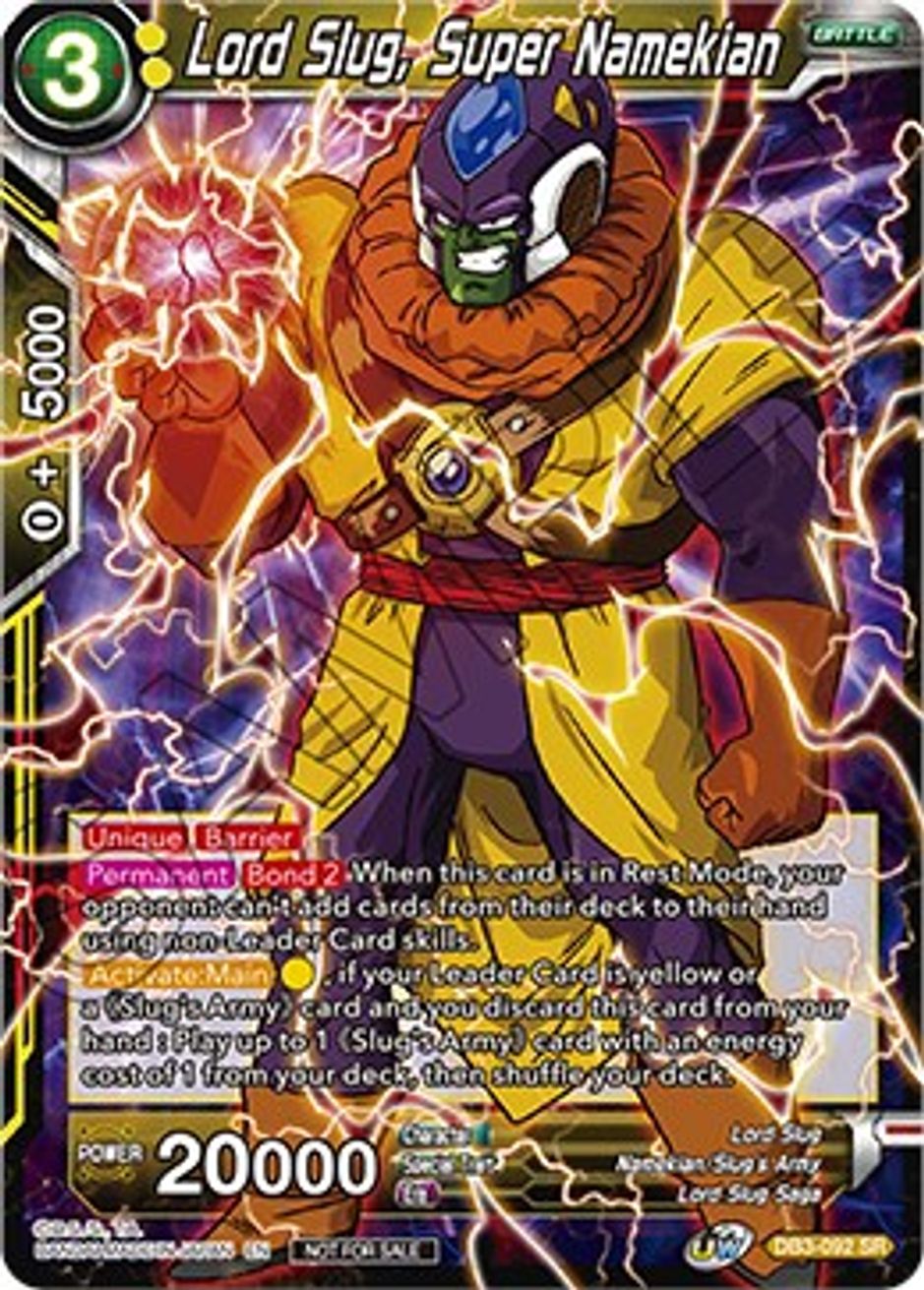 Lord Slug, Super Namekian - Promotion Cards - Dragon Ball Super: Masters