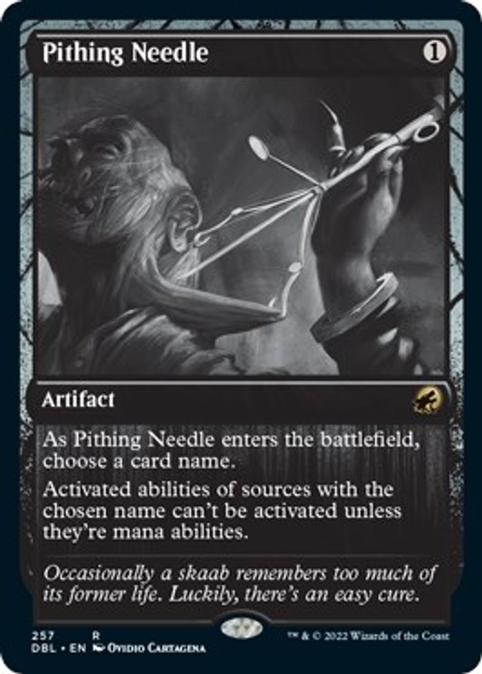 Pithing Needle - Innistrad: Double Feature - Magic: The Gathering