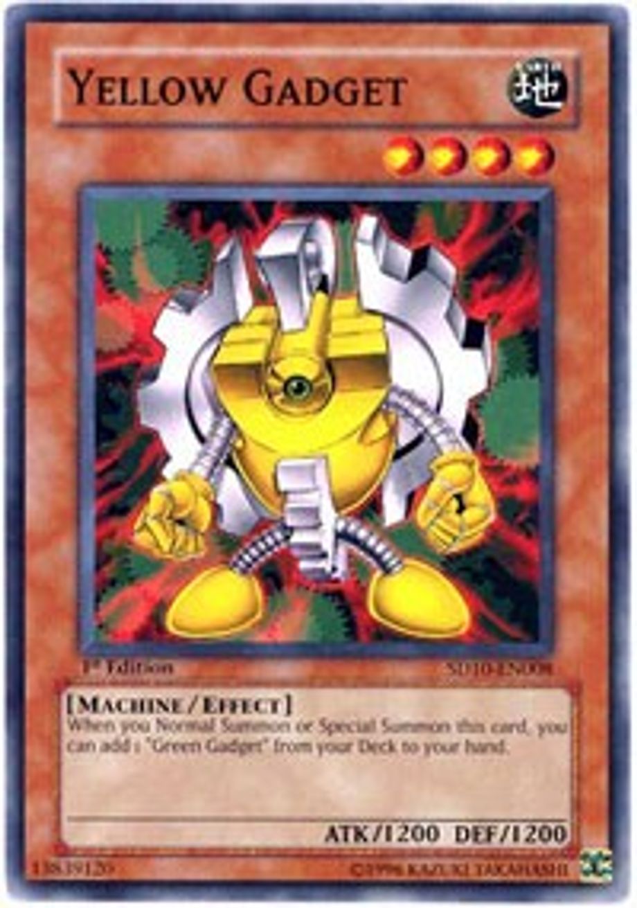 Yellow Gadget - Structure Deck: Machine Re-Volt - YuGiOh