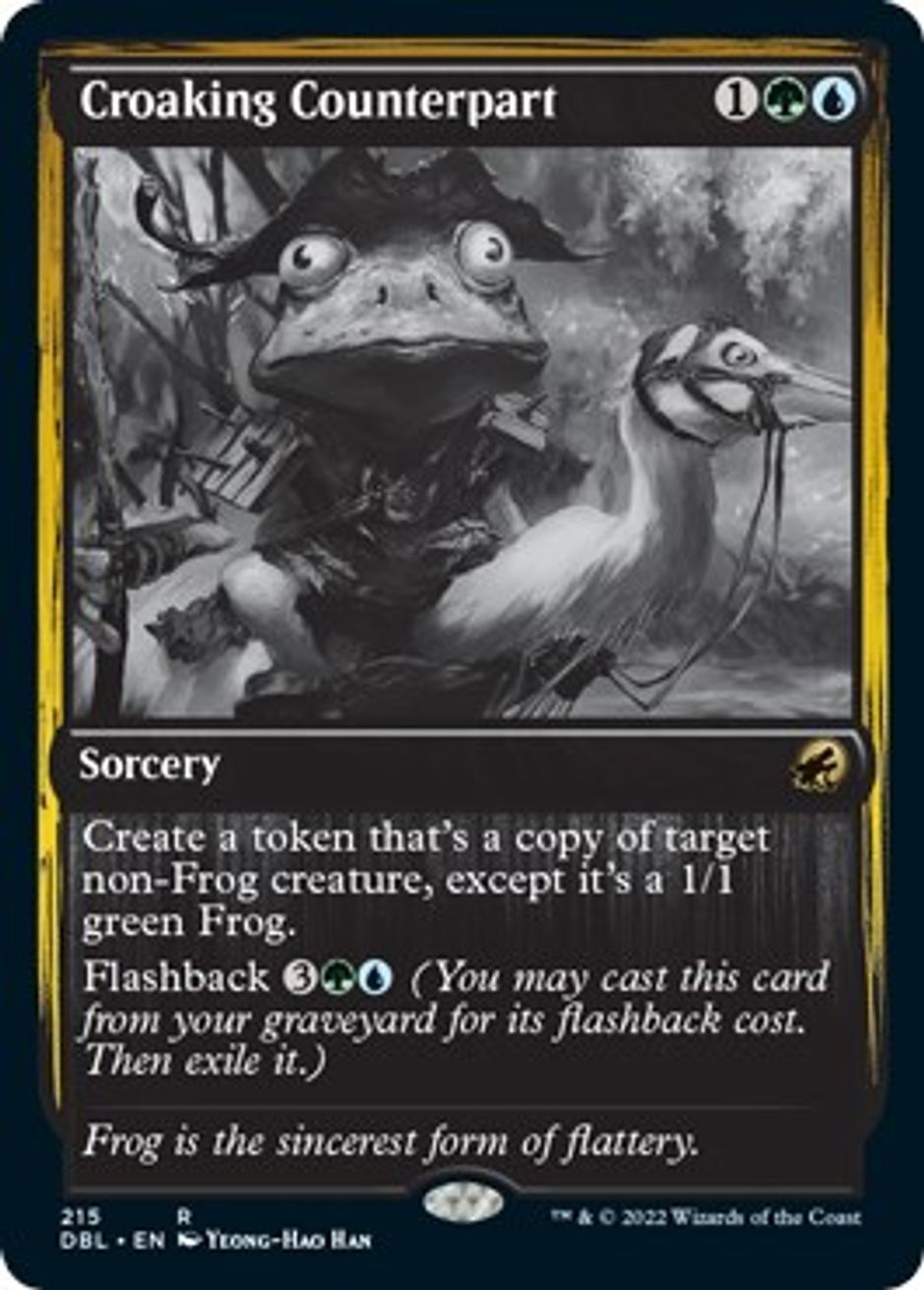 Croaking Counterpart - Innistrad: Double Feature - Magic: The Gathering