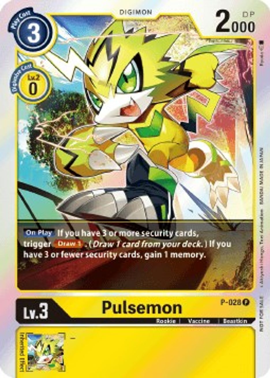 Pulsemon - P-028 (Double Diamond Pre-Release) - Digimon Promotion Cards ...