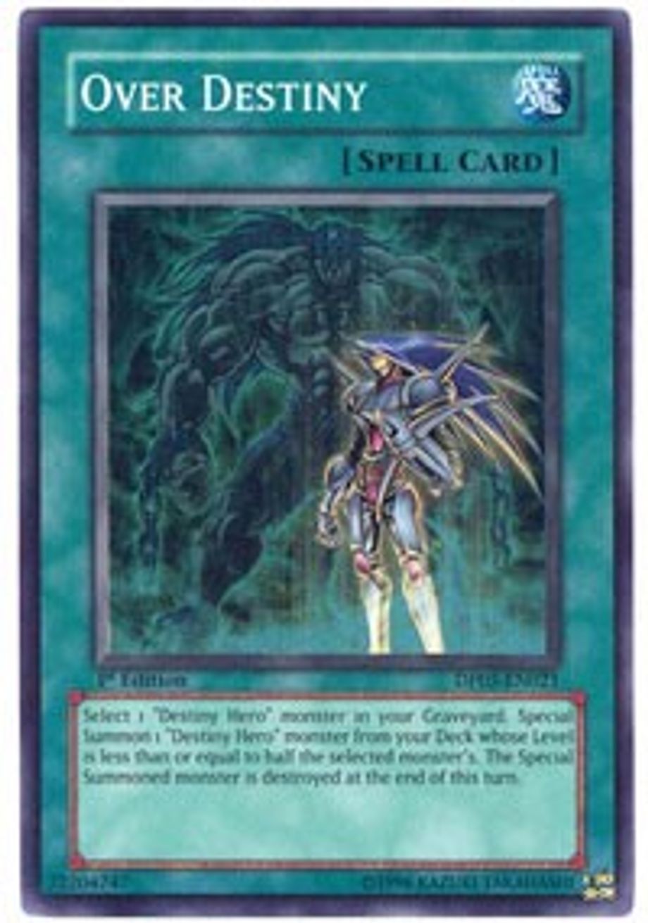 Over Destiny - Duelist Pack 5: Aster Phoenix - YuGiOh
