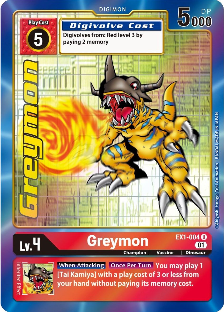 Greymon (Alternate Art) - Classic Collection - Digimon Card Game