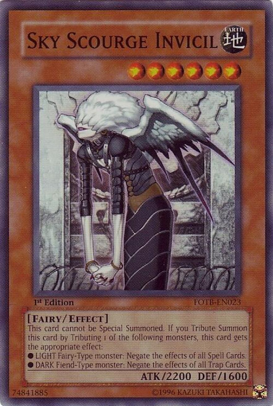 Sky Scourge Invicil - Force of the Breaker - YuGiOh