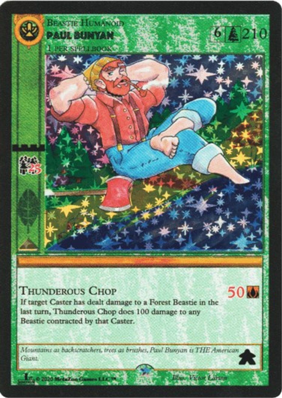 Paul Bunyan - Sample Cards - MetaZoo