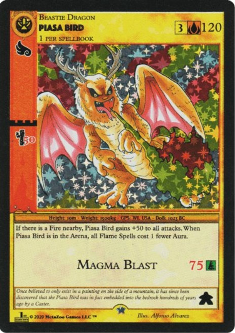 Piasa Bird - Sample Cards - MetaZoo