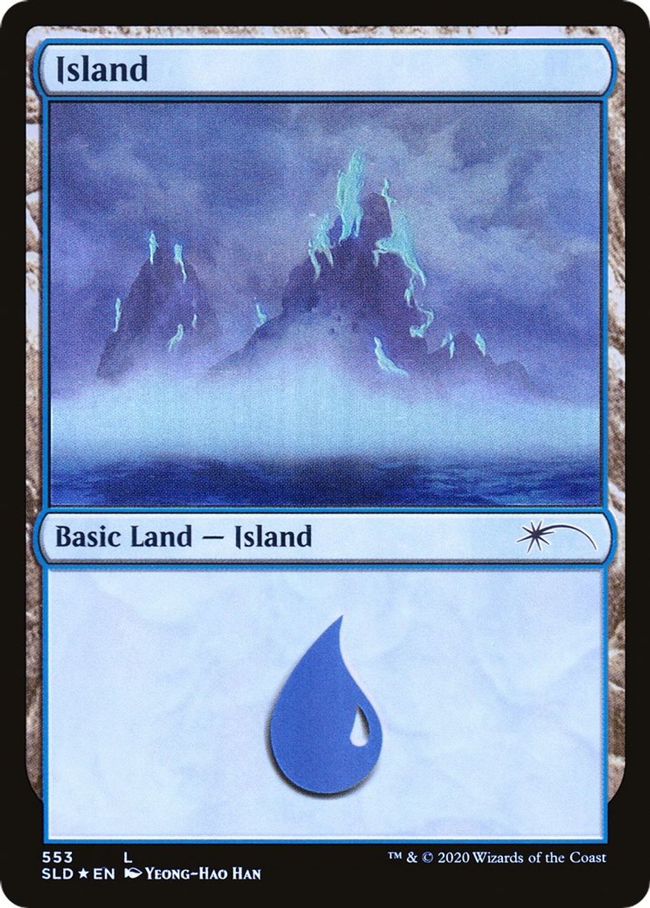 Island (553) - Secret Lair Drop Series - Magic: The Gathering
