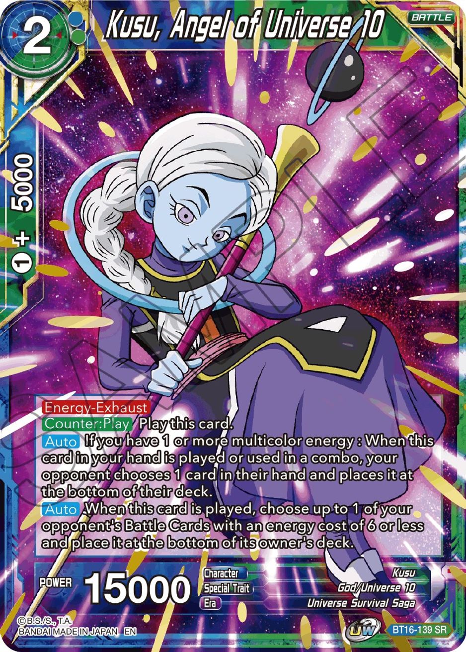 Kusu, Angel of Universe 10 - Realm of the Gods - Dragon Ball Super: Masters