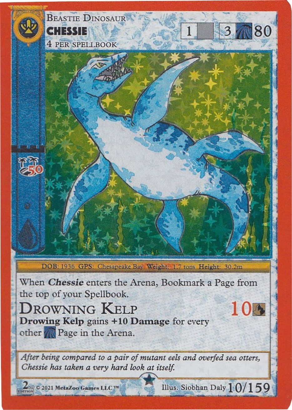 Chessie - Cryptid Nation: Second Edition - MetaZoo