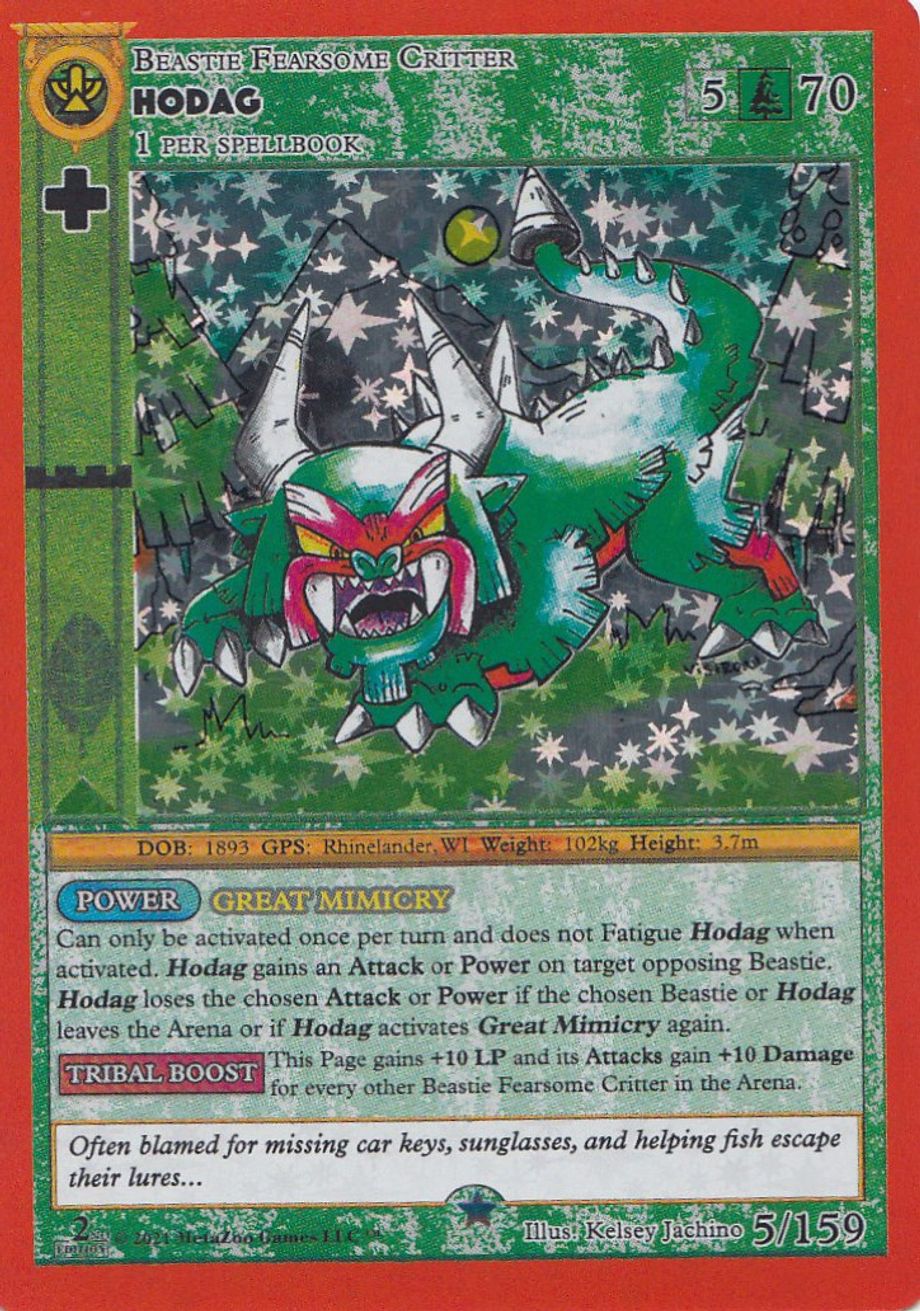 Hodag - Cryptid Nation: Second Edition - MetaZoo