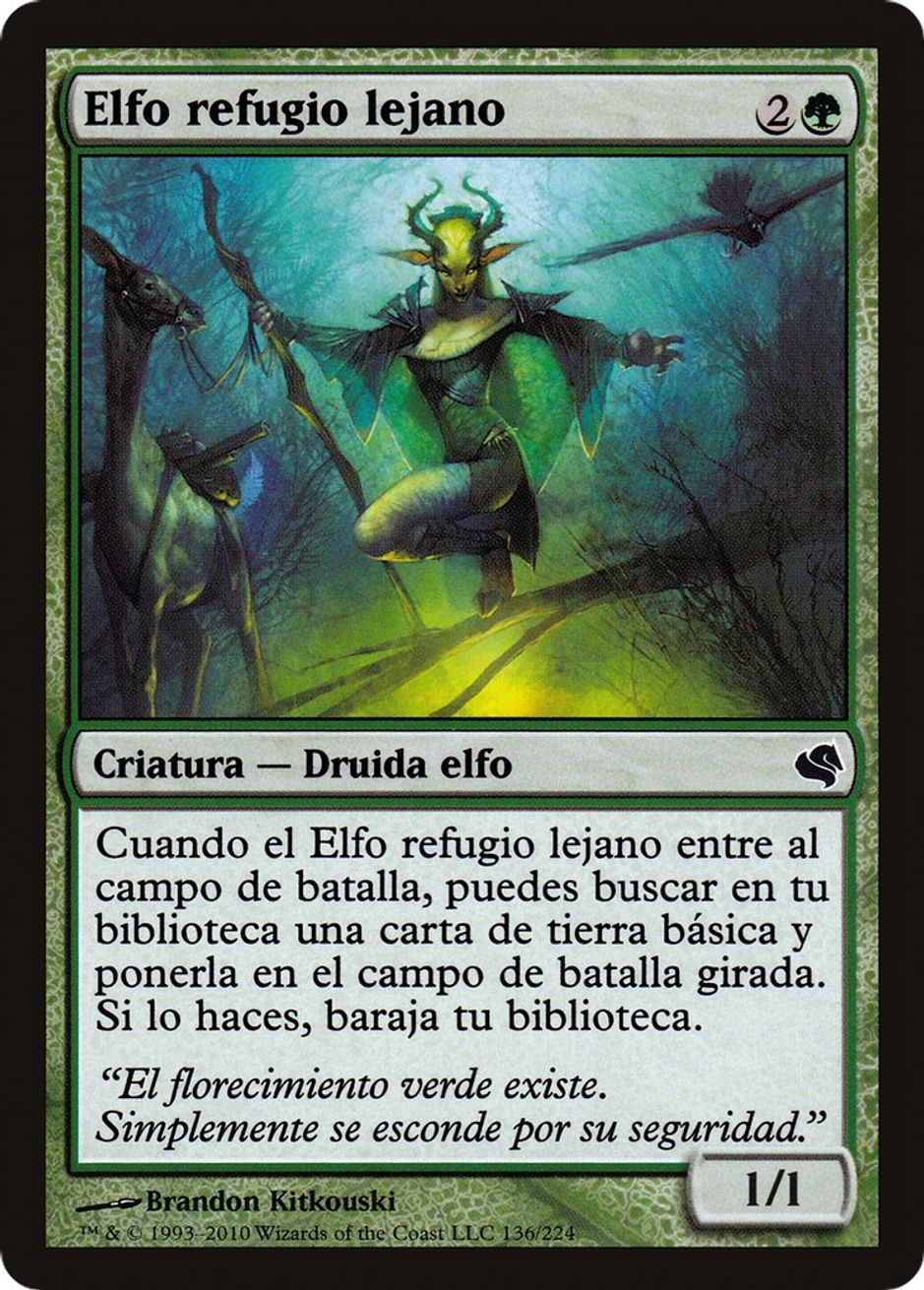 Farhaven Elf (Spanish) - "Elfo refugio lejano" - Magic Encyclopedia ...