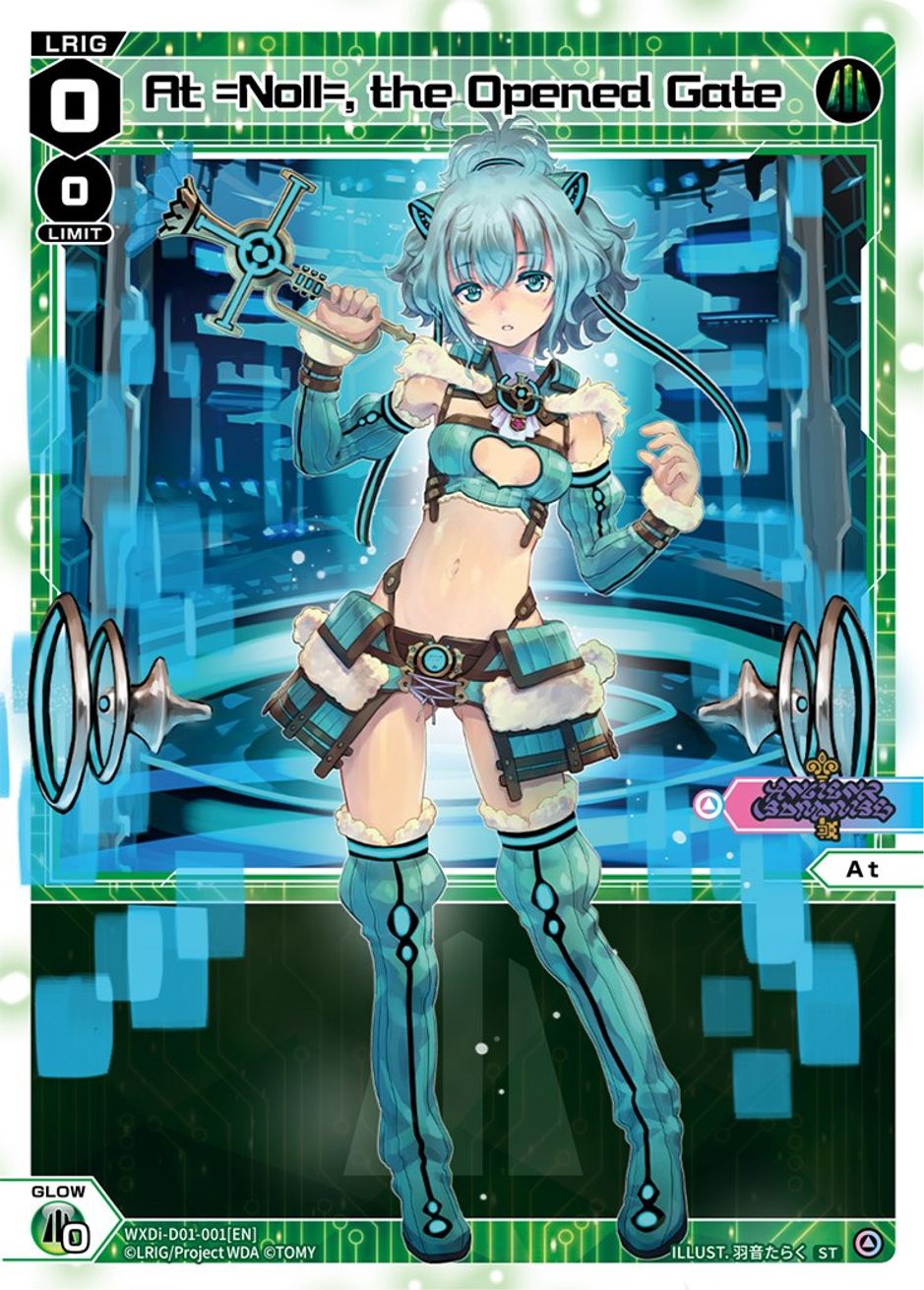 At =Noll=, the Opened Gate - Diva Debut Deck D01: Ancient Surprise - WIXOSS