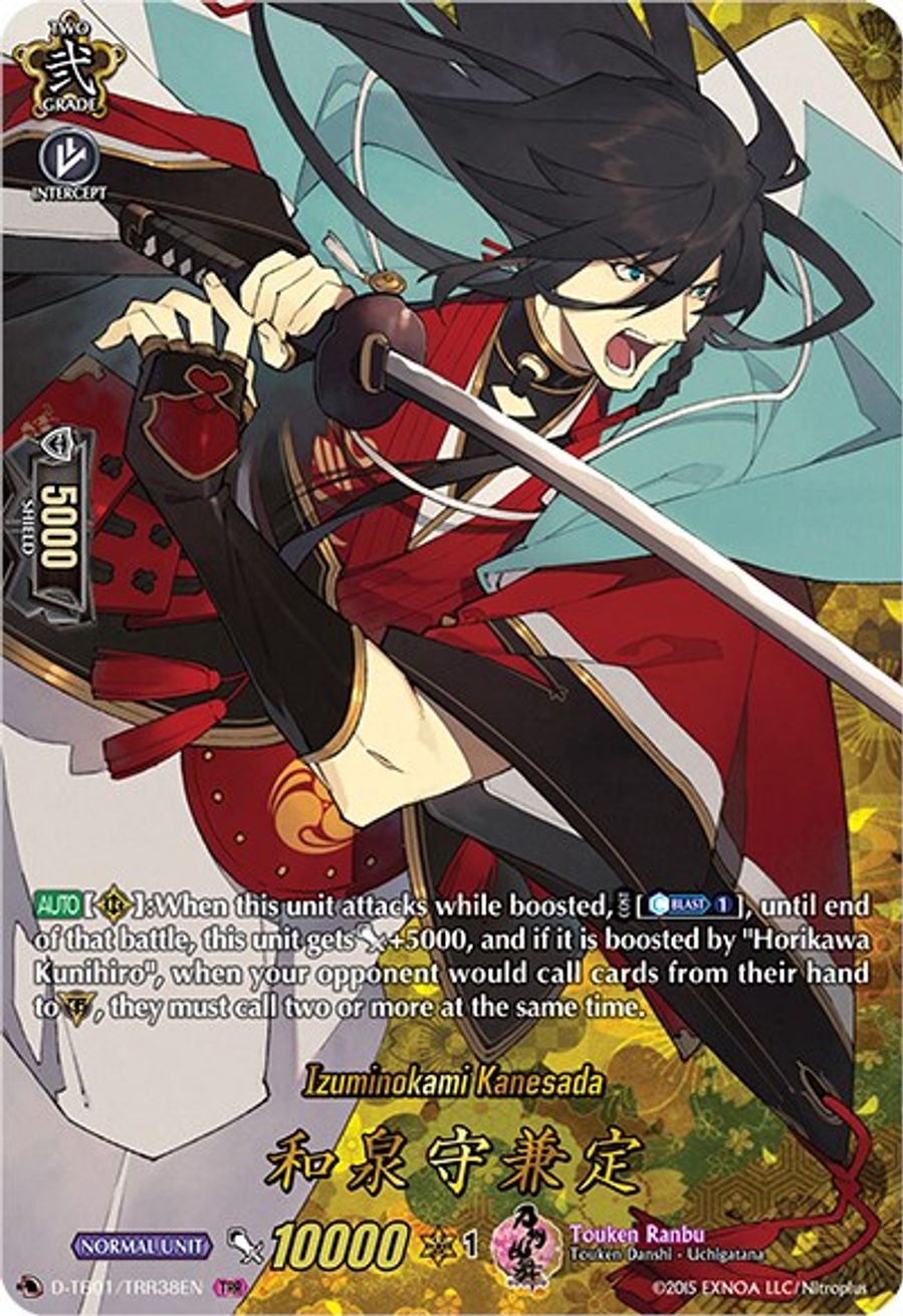 Izuminokami Kanesada (TRR) - D-TB01: Touken Ranbu -ONLINE- 2021 - Cardfight Vanguard