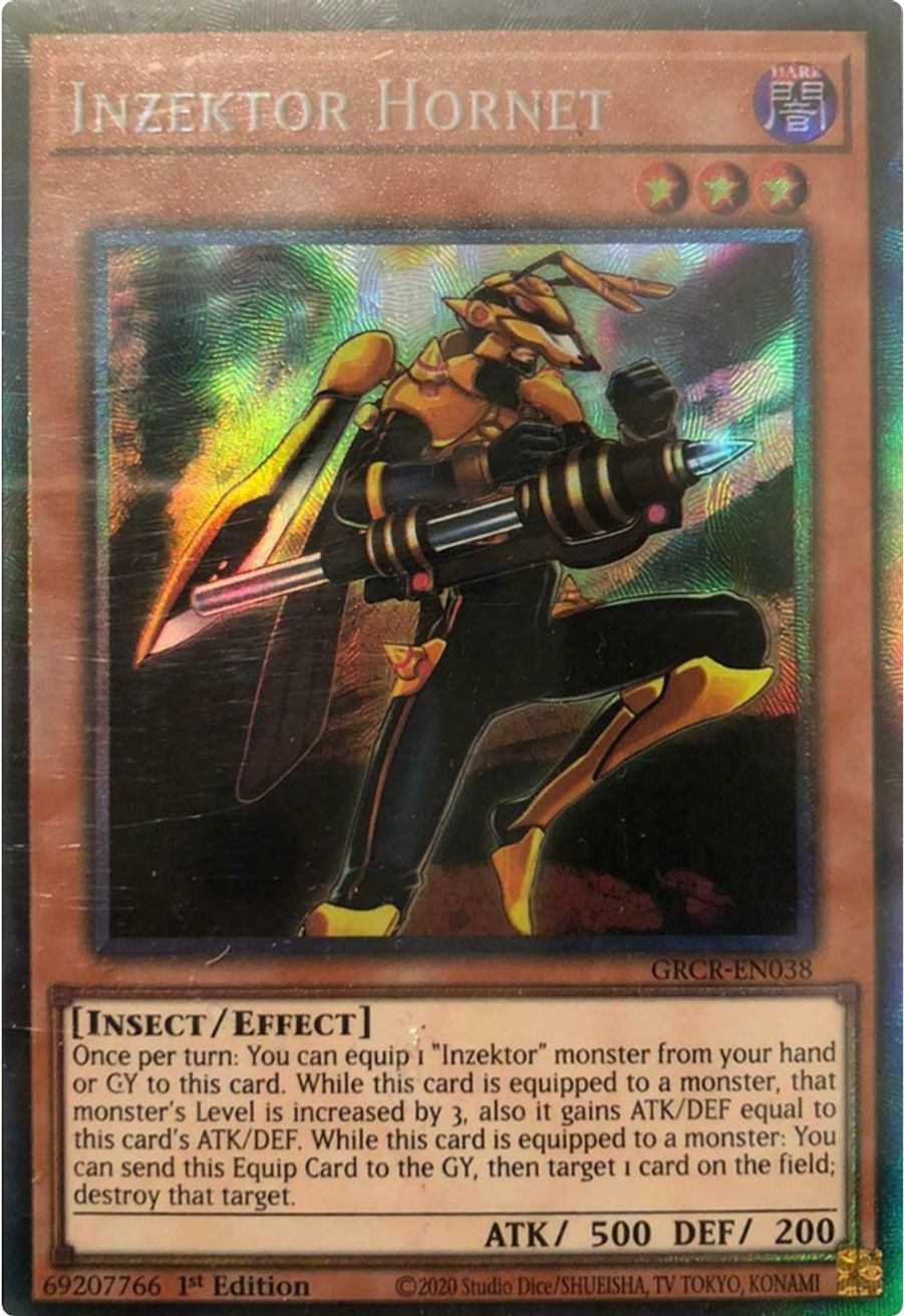 Inzektor Hornet (CR) - The Grand Creators - YuGiOh