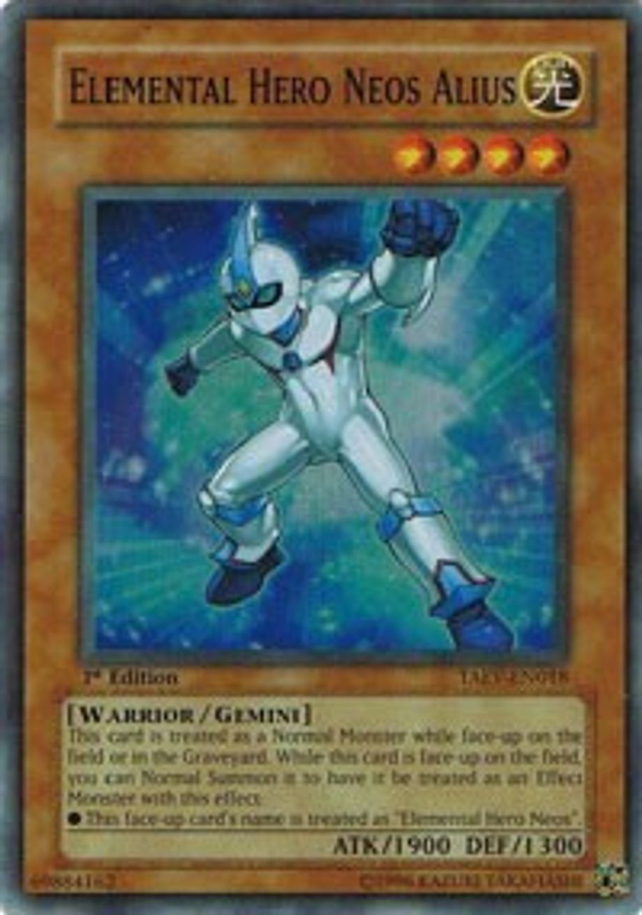 Elemental Hero Neos Alius - Tactical Evolution - YuGiOh