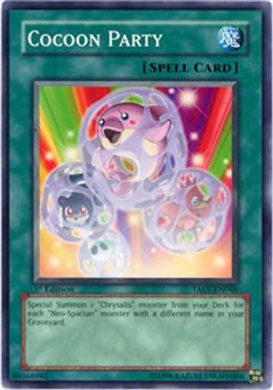 Cocoon Party - Tactical Evolution - YuGiOh