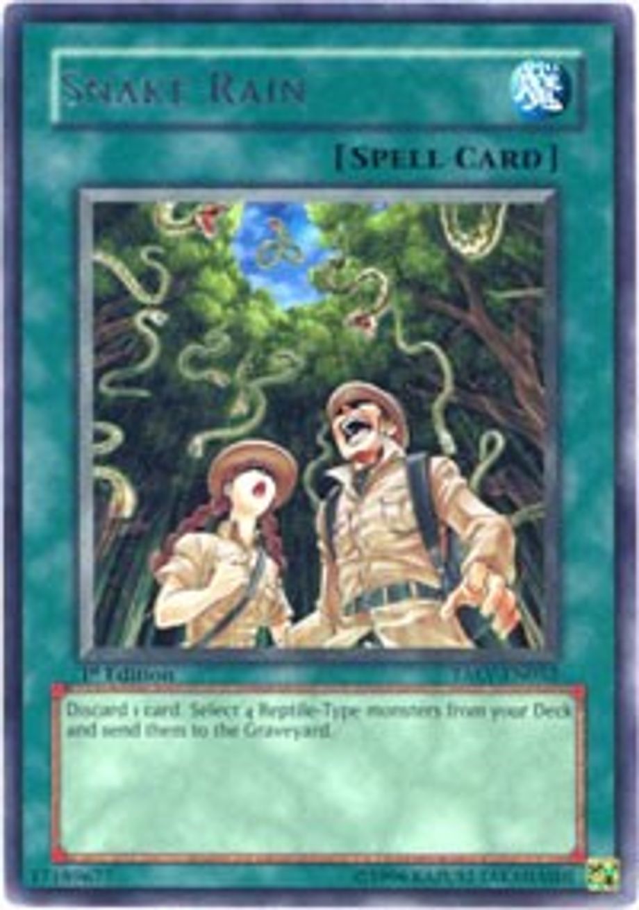 Snake Rain - Tactical Evolution - YuGiOh