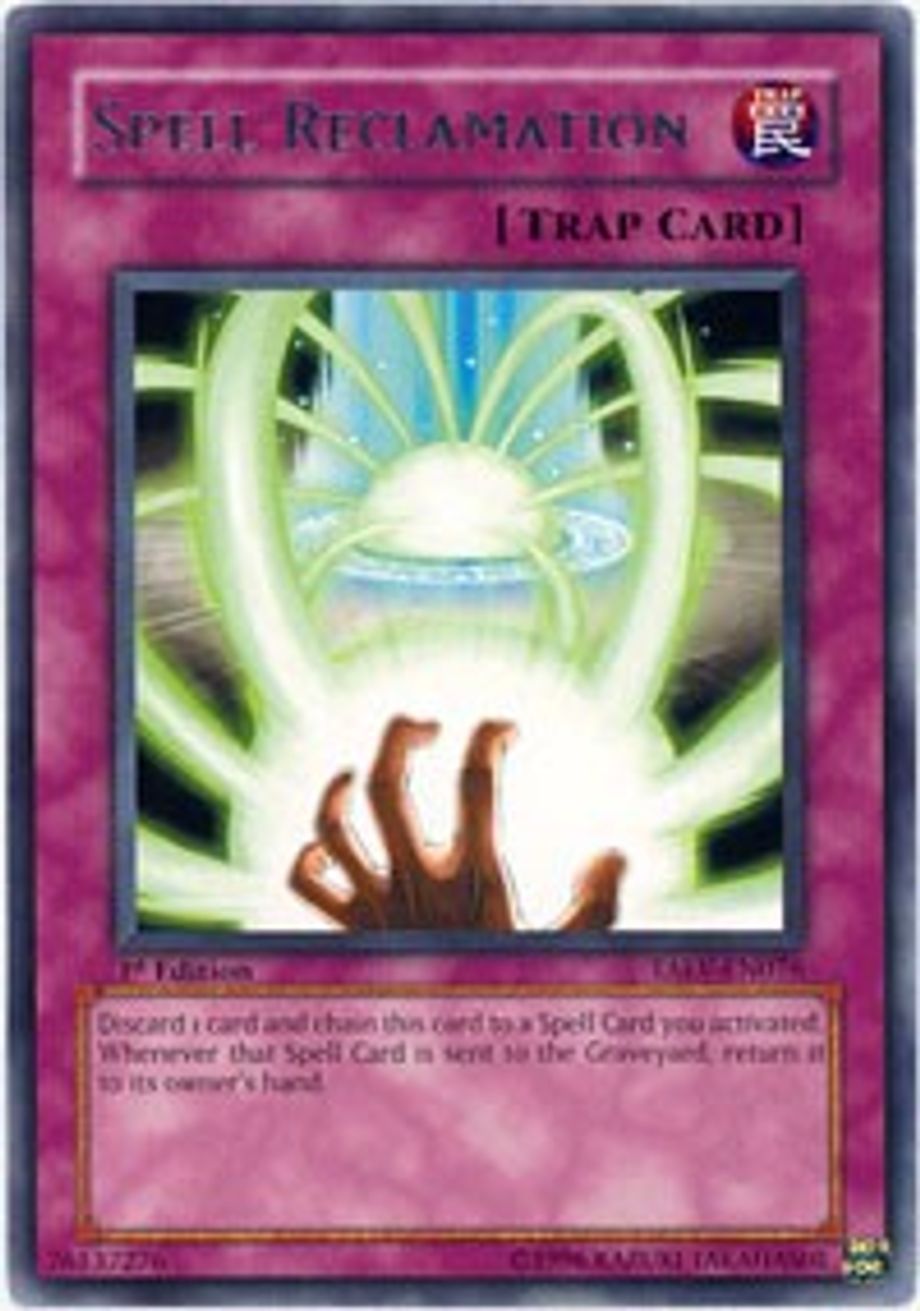 Spell Reclamation Tactical Evolution YuGiOh Spell Reclamation Tactical Evolution YuGiOh