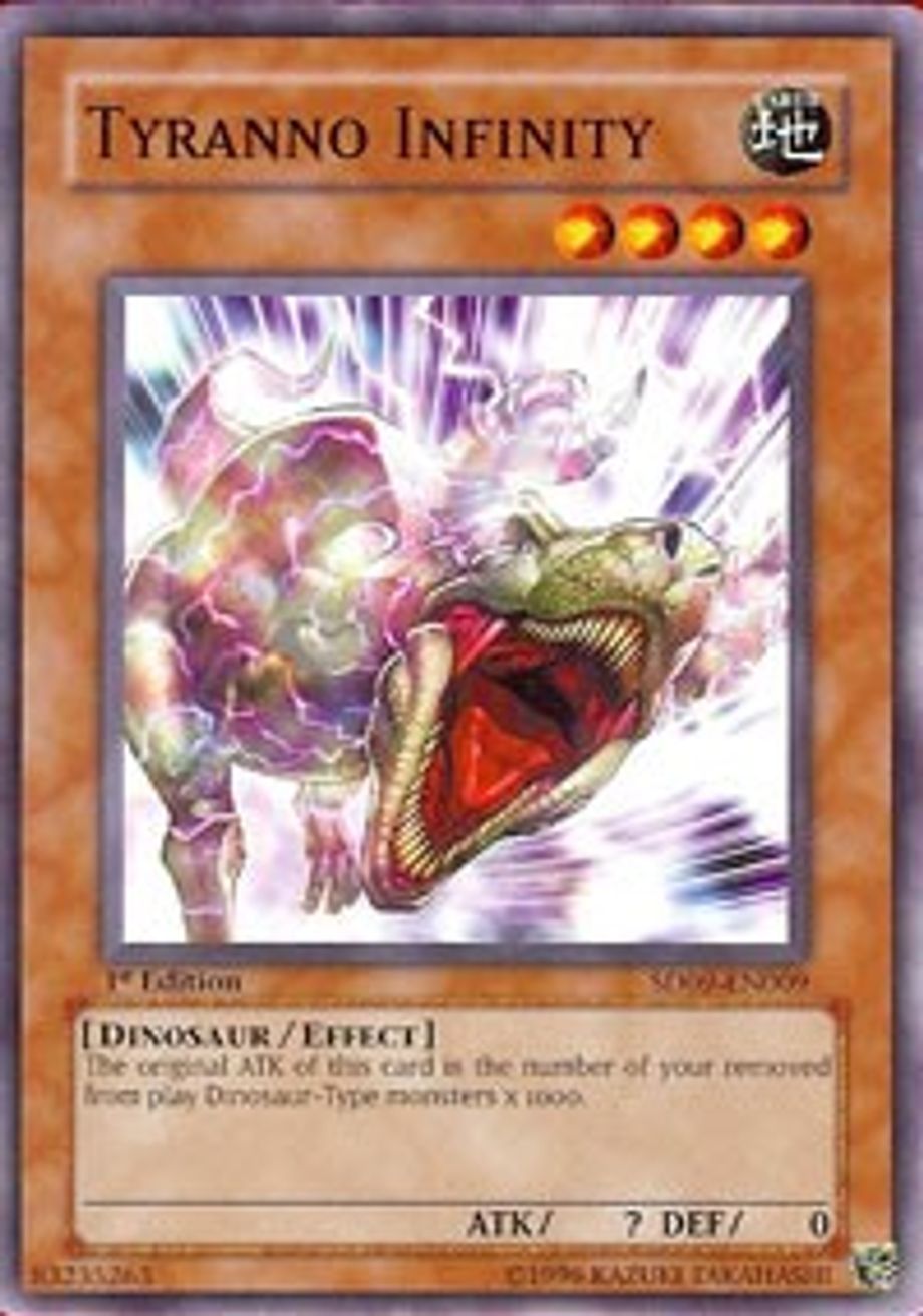 Tyranno Infinity - Structure Deck: Dinosaur's Rage - YuGiOh