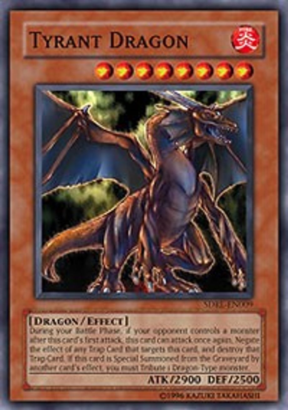 Tyrant Dragon - Structure Deck: Rise of the Dragon Lords - YuGiOh