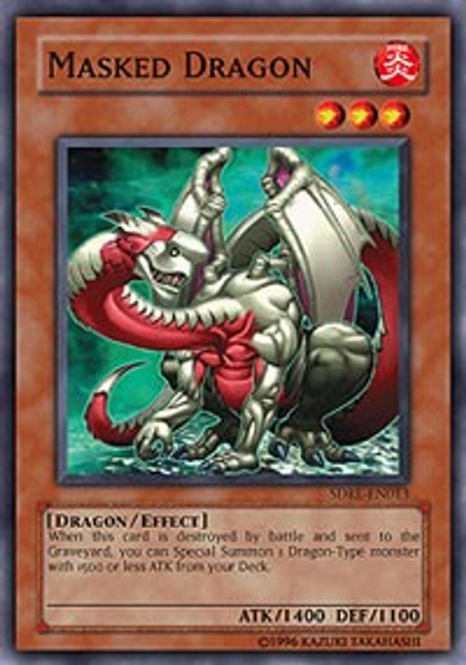 Masked Dragon - Structure Deck: Rise of the Dragon Lords - YuGiOh