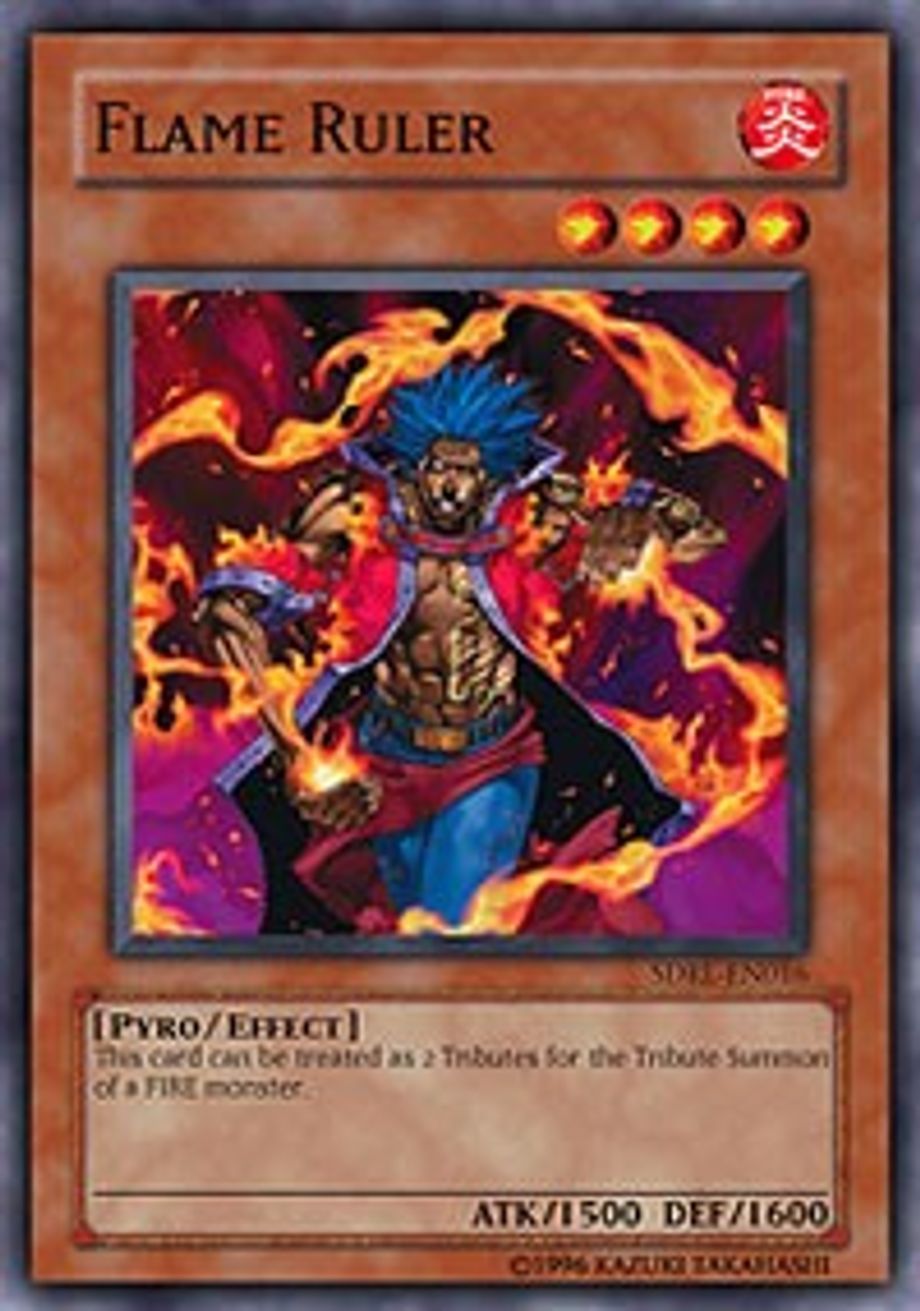 Flame Ruler - Structure Deck: Rise of the Dragon Lords - YuGiOh