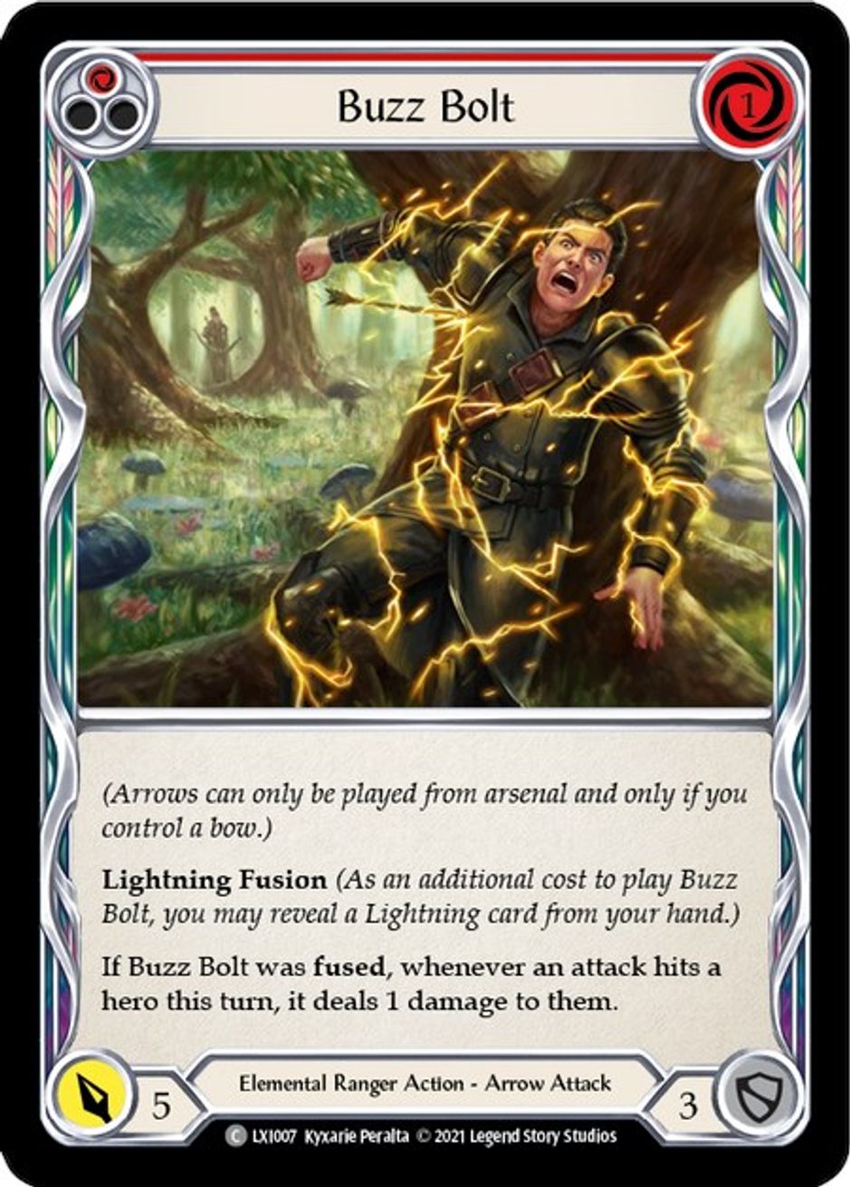 Buzz Bolt (Red) - Blitz Deck: Tales of Aria - Lexi - Flesh and Blood TCG