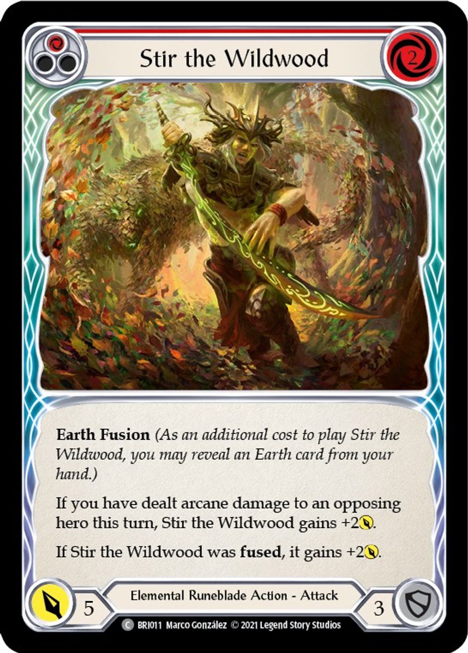 Stir the Wildwood (Red) - Blitz Deck: Tales of Aria - Briar - Flesh and Blood TCG