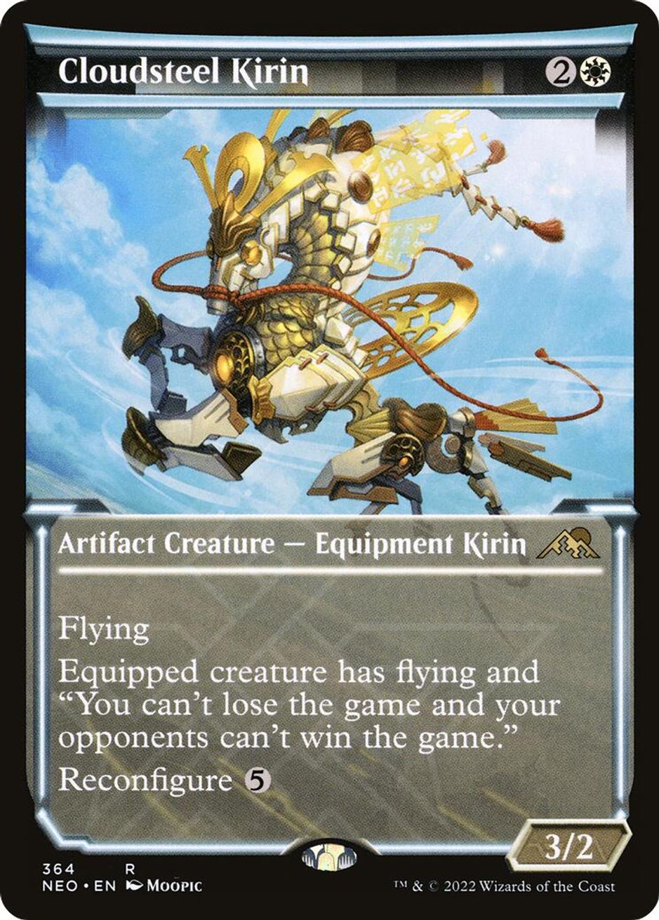 Cloudsteel Kirin (Showcase) - Kamigawa: Neon Dynasty - Magic: The Gathering