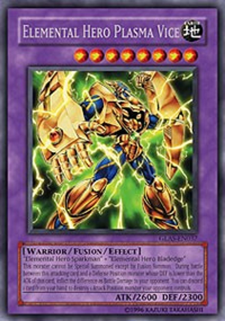 Elemental Hero Plasma Vice - Gladiator's Assault - YuGiOh