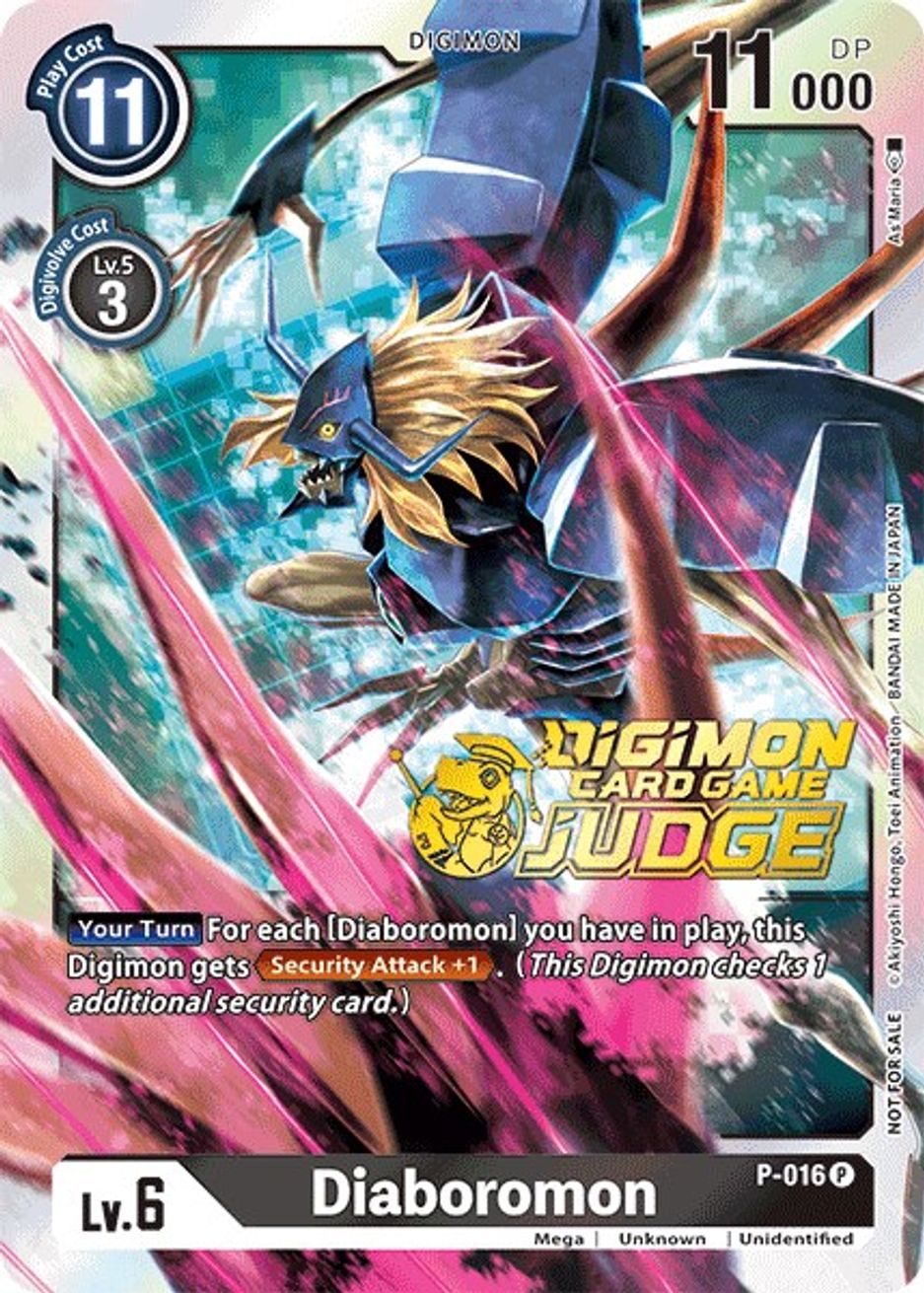 Diaboromon - P-016 (Judge Pack 1) - Digimon Promotion Cards - Digimon ...
