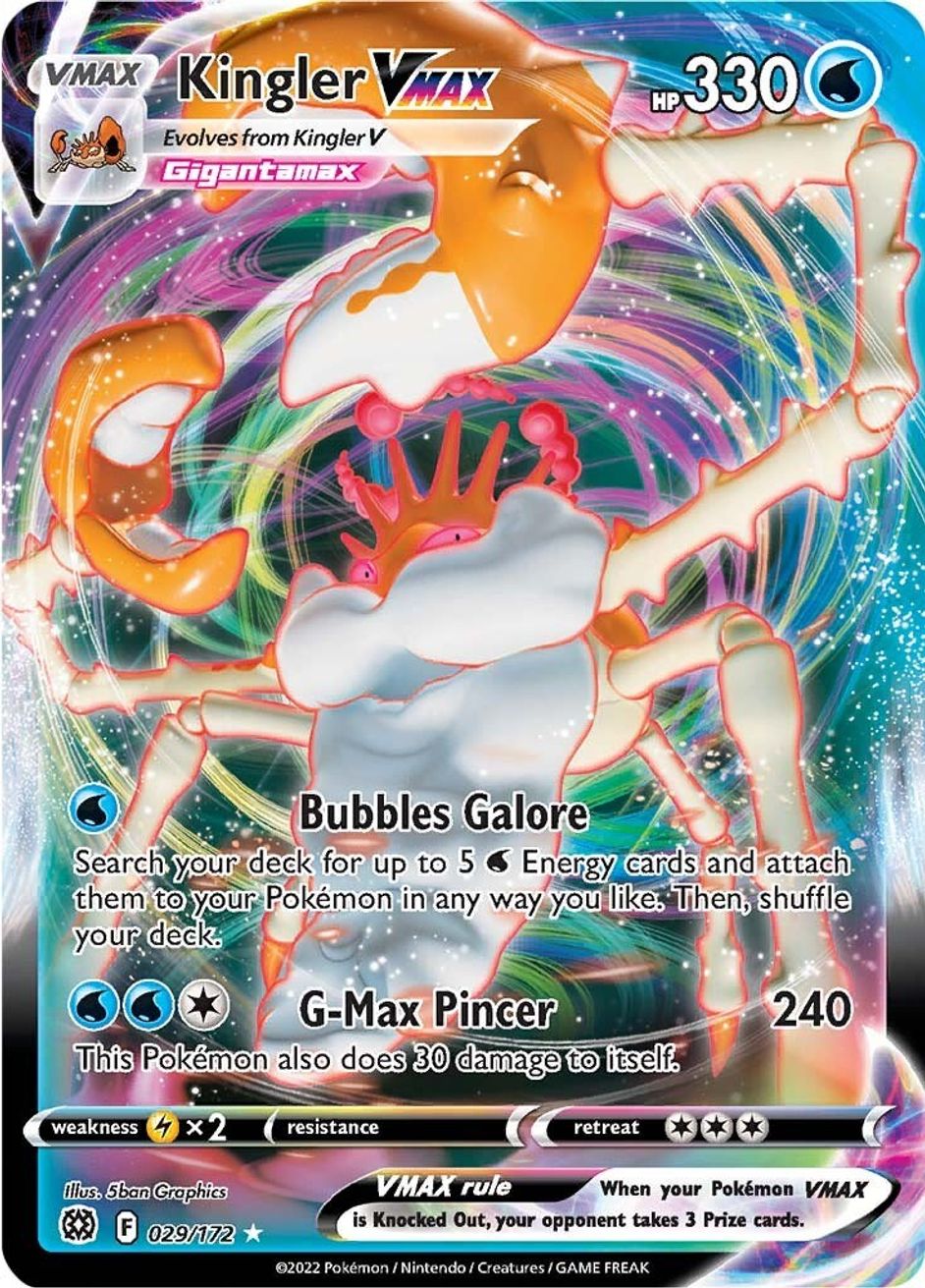 Kingler VMAX - SWSH09: Brilliant Stars - Pokemon
