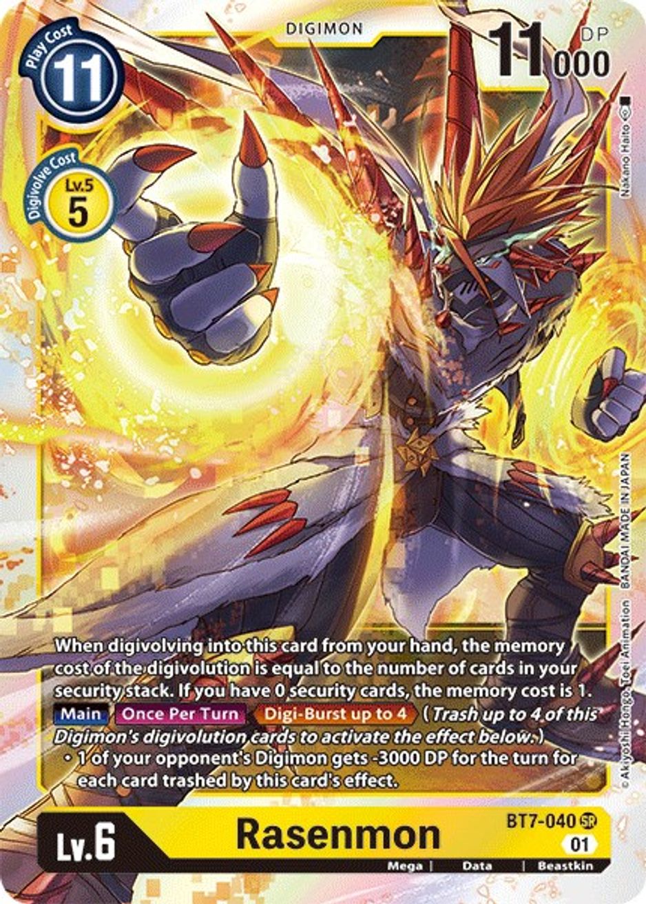 Rasenmon - Next Adventure - Digimon Card Game