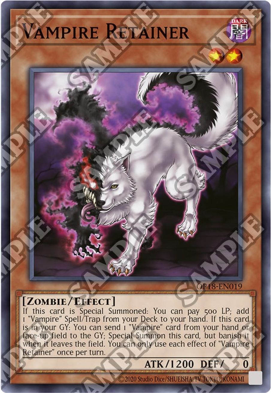 Vampire Retainer - OTS Tournament Pack 18 - YuGiOh