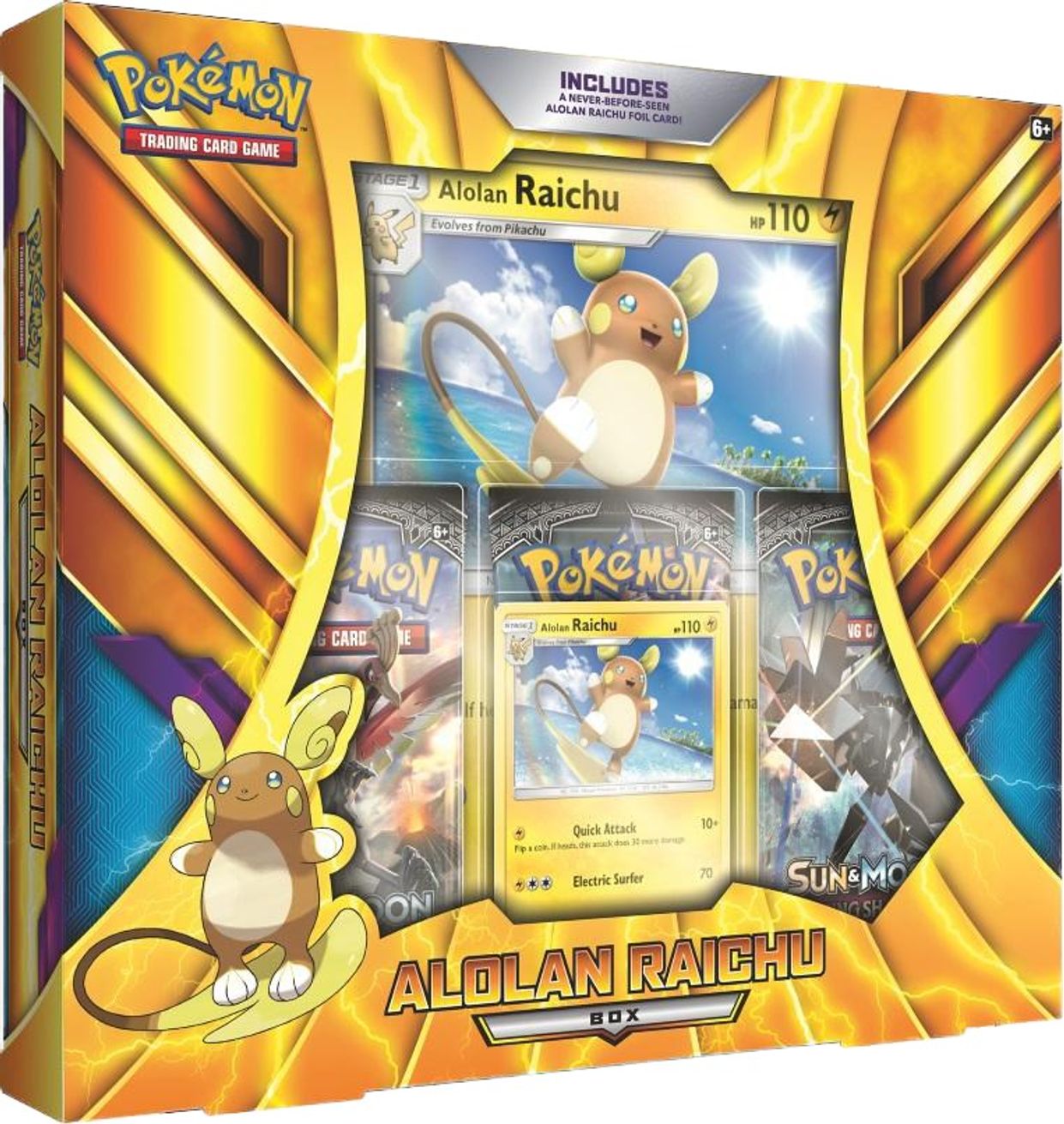 Alolan Raichu Box - Miscellaneous Cards & Products - Pokemon