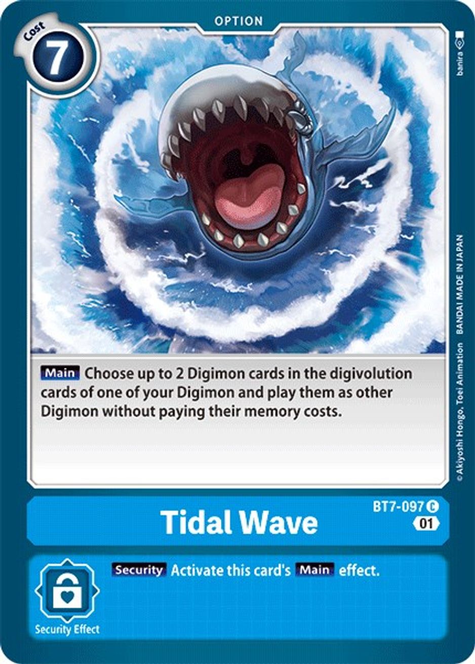 Tidal Wave - Next Adventure - Digimon Card Game