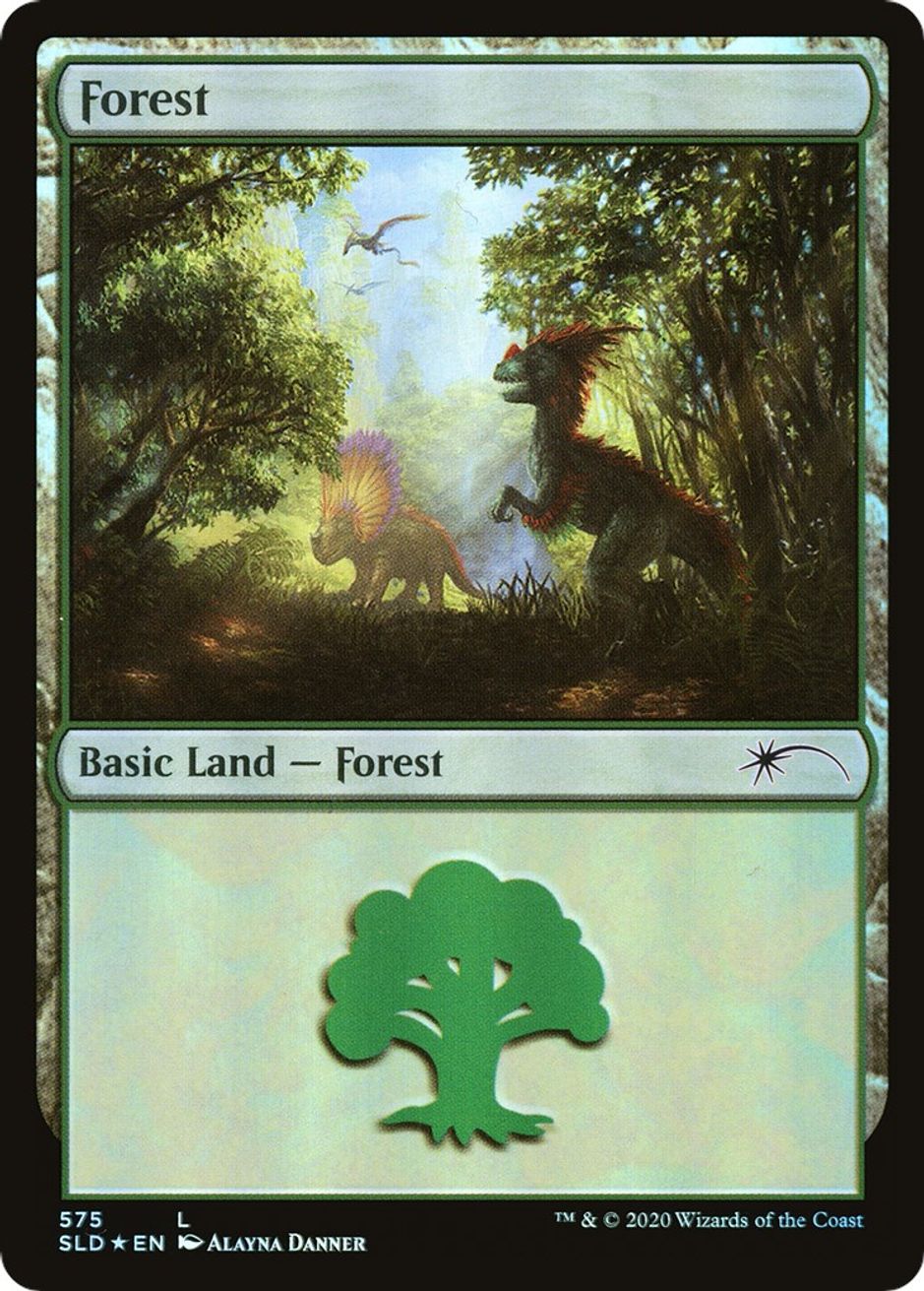 Forest (575) - Secret Lair Drop Series - Magic: The Gathering