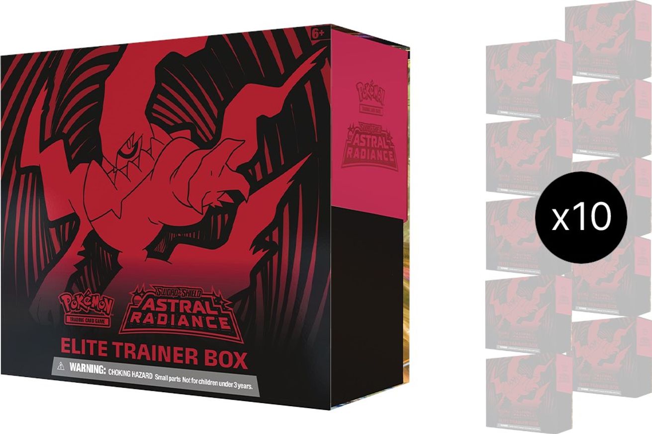Astral Radiance Elite Trainer Box Case - SWSH10: Astral Radiance - Pokemon