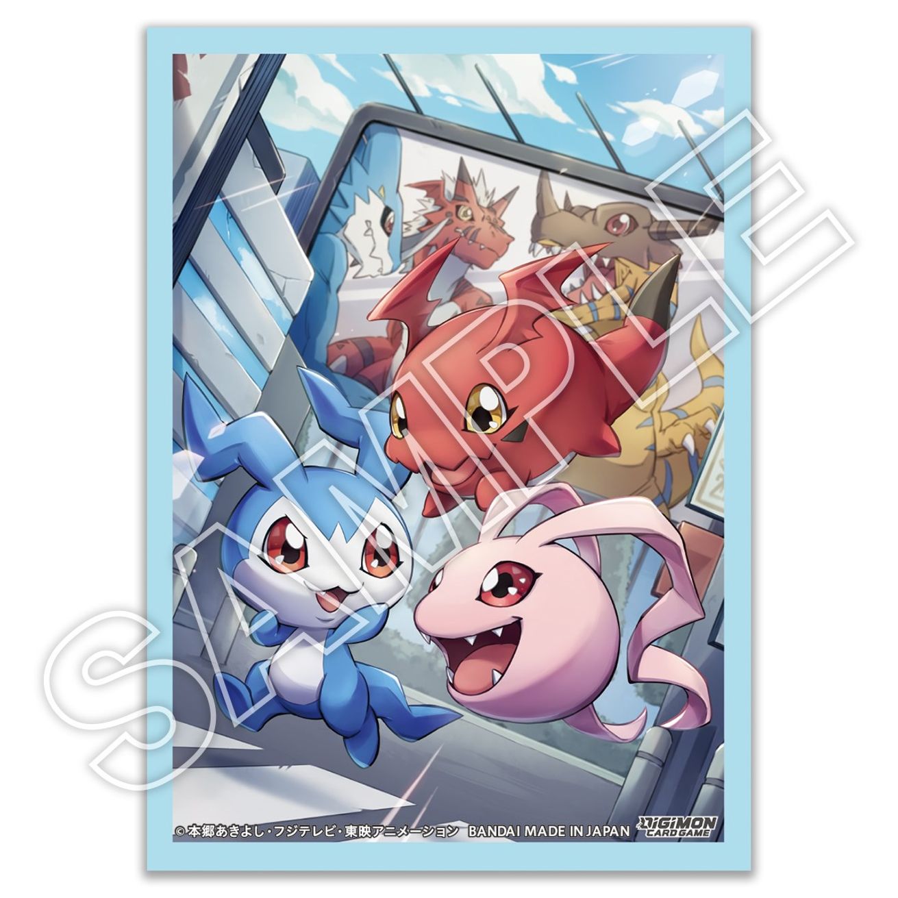 Digimon Card Game Official Sleeves - Tamer's Evolution Box 2 Digi-Eggs ...