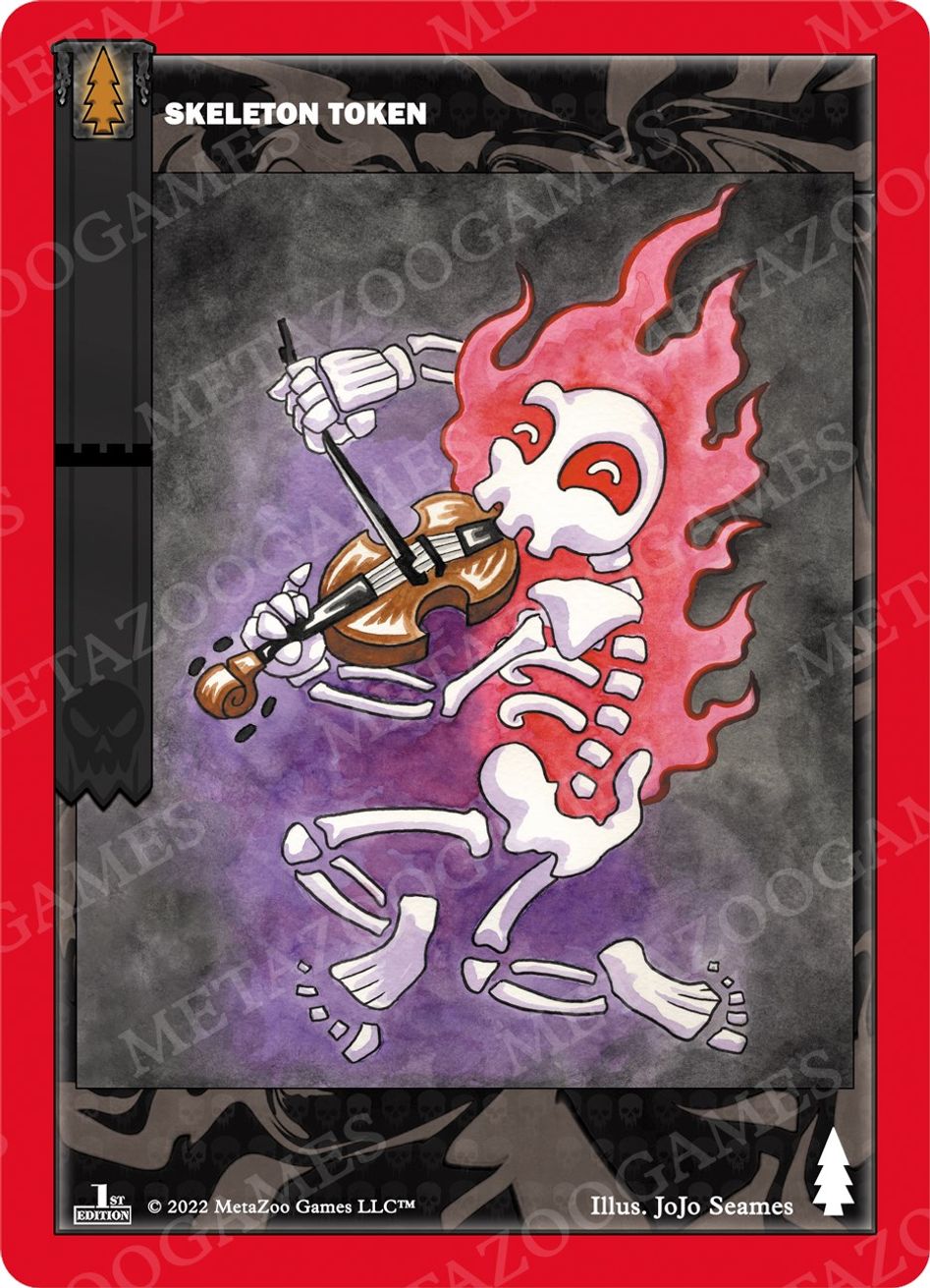 Skeleton Token - Wilderness: First Edition - MetaZoo