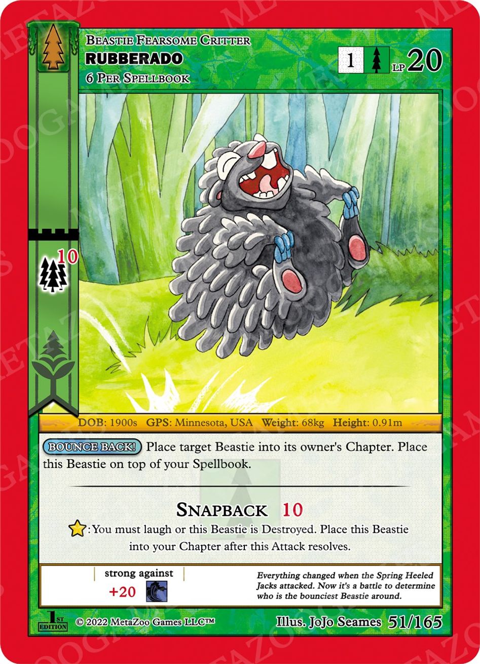 Rubberado - Wilderness: First Edition - MetaZoo