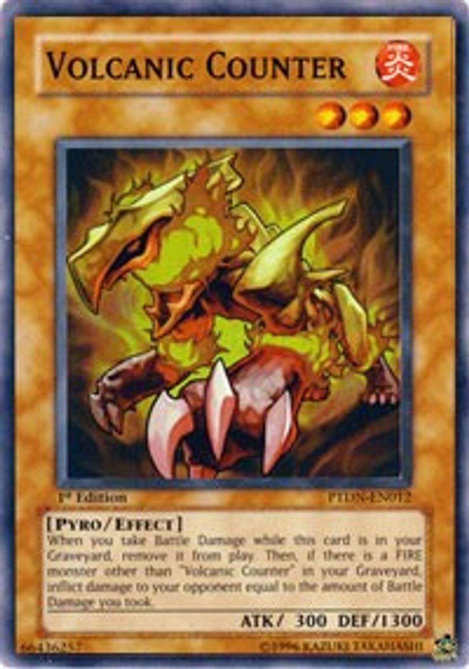 Volcanic Counter - Phantom Darkness - YuGiOh