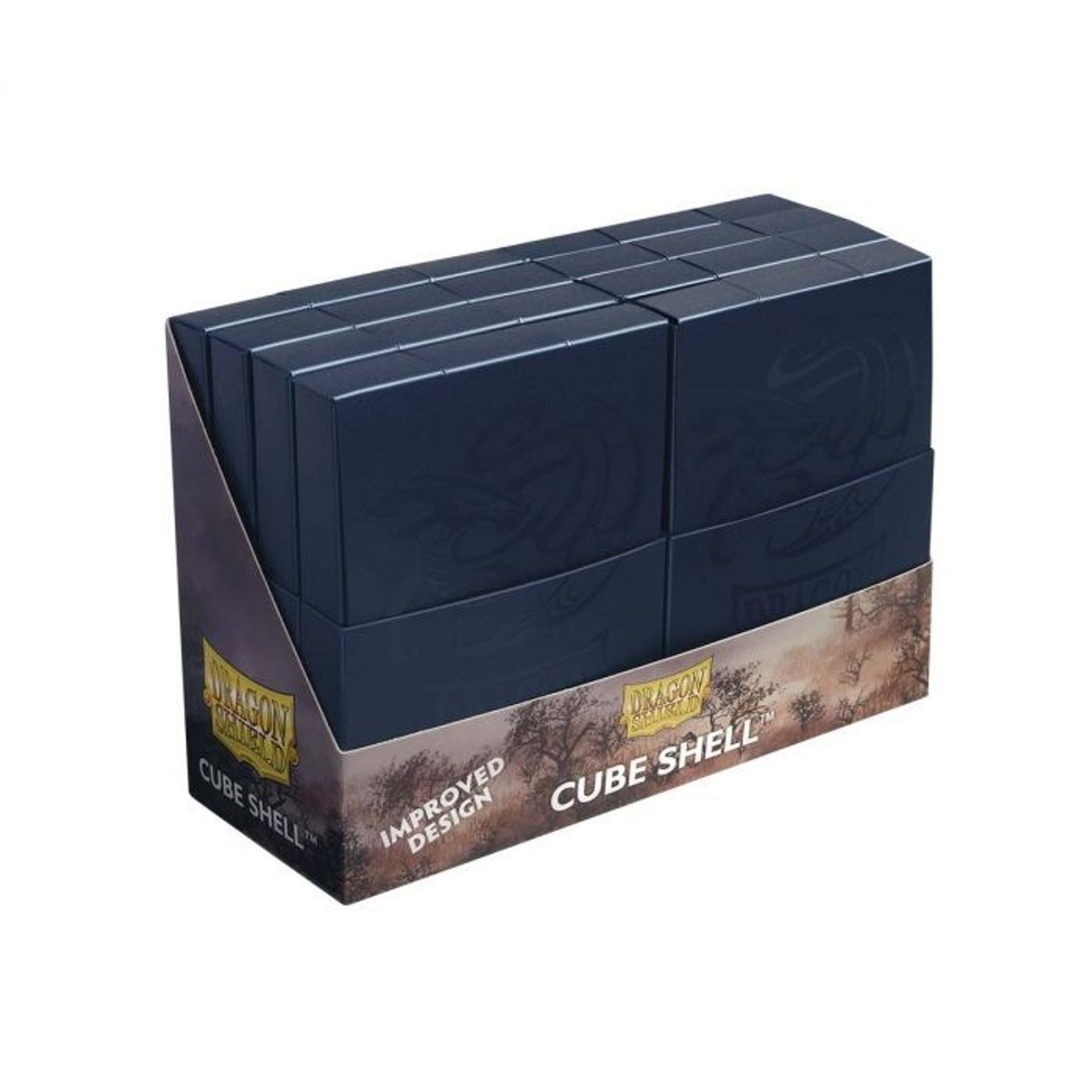 Dragon Shield Cube Shell Display - Midnight Blue - Dragon Shield Deck ...