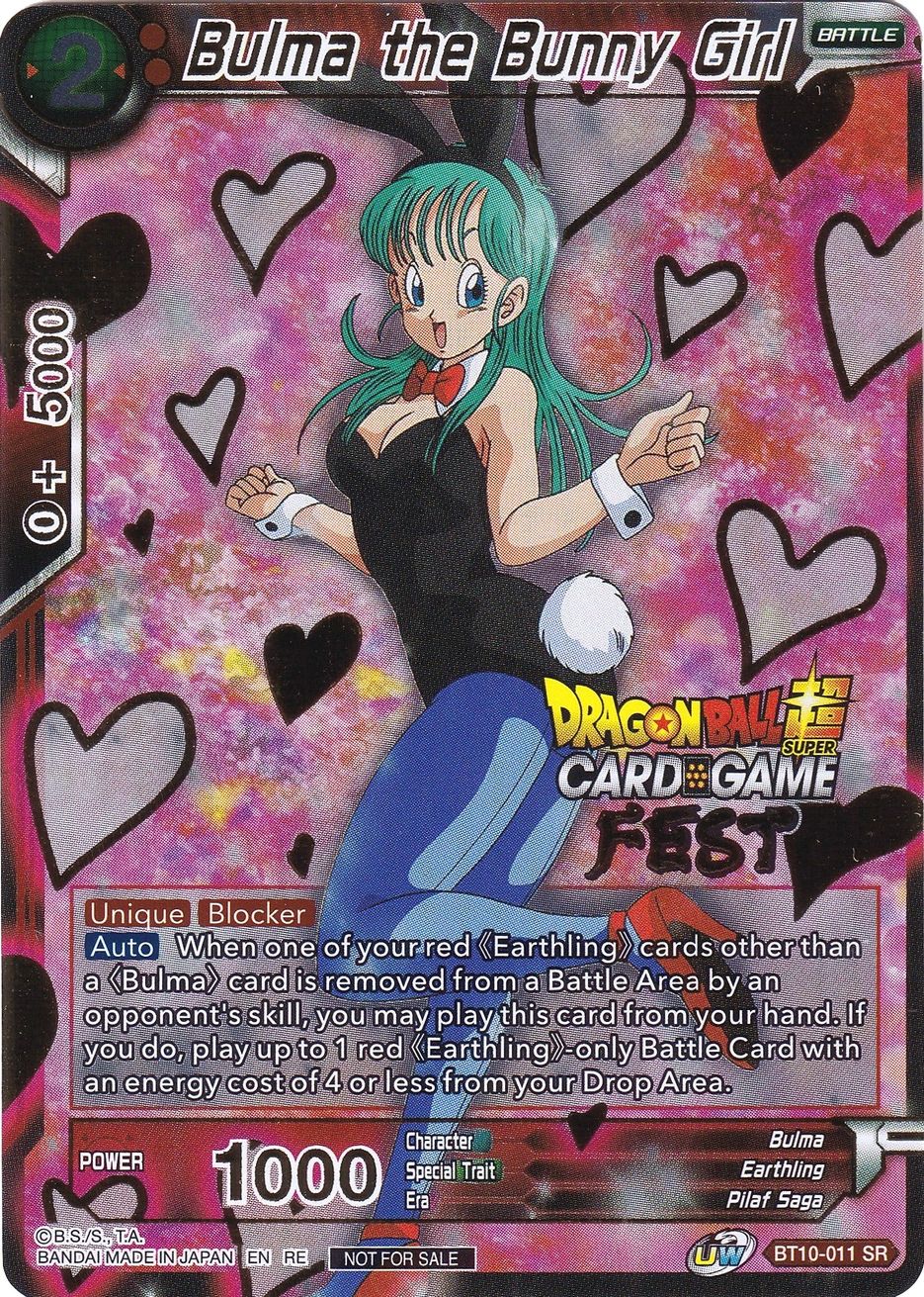 Bulma the Bunny Girl (Card Game Fest 2022) - Tournament Promotion Cards ...