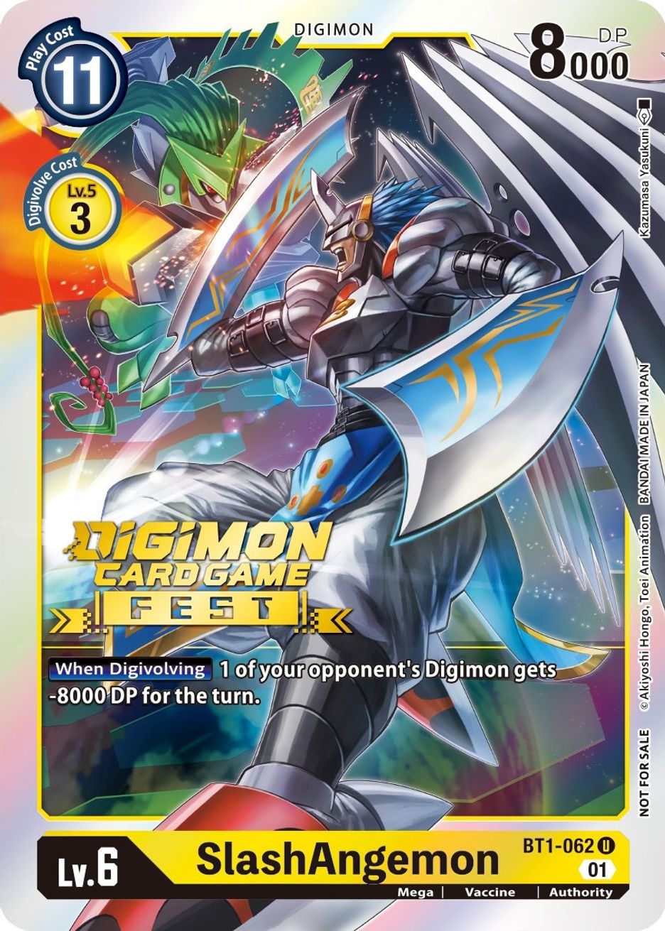 SlashAngemon (Digimon Card Game Fest 2022) - Release Special Booster ...