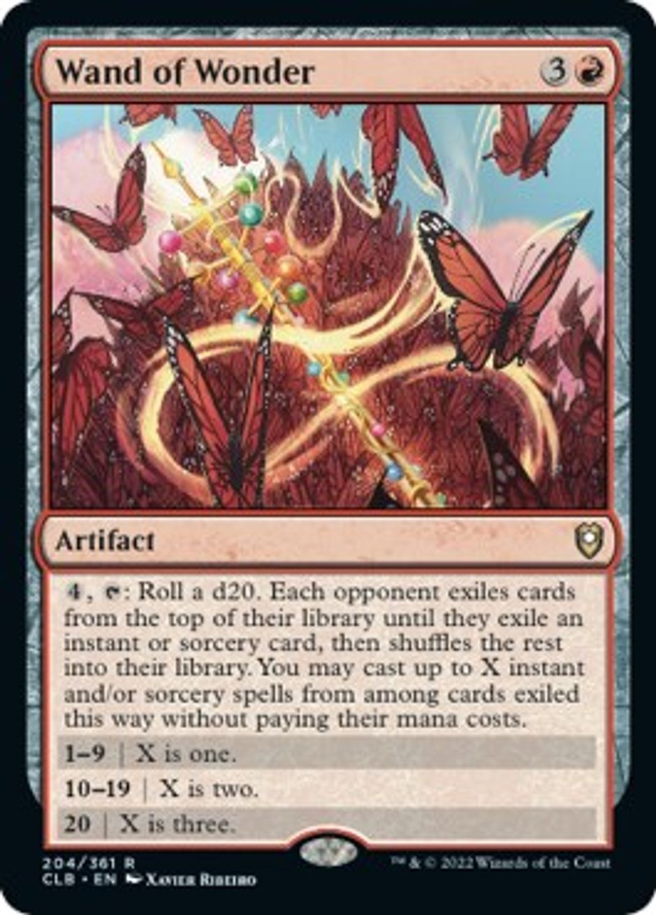 Wand of Wonder - Commander Legends: Battle for Baldur's Gate - Magic ...