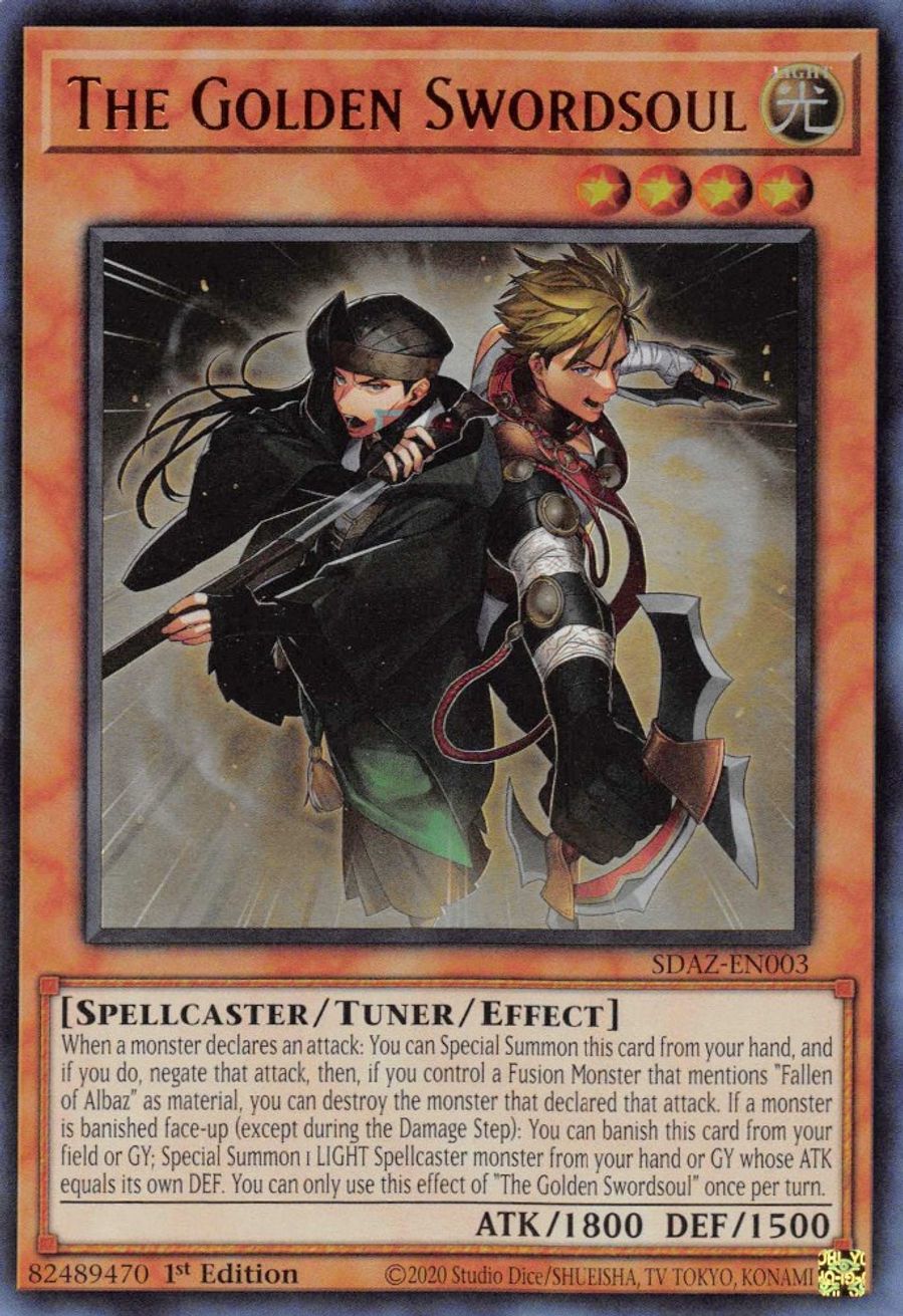 The Golden Swordsoul - Structure Deck: Albaz Strike - YuGiOh