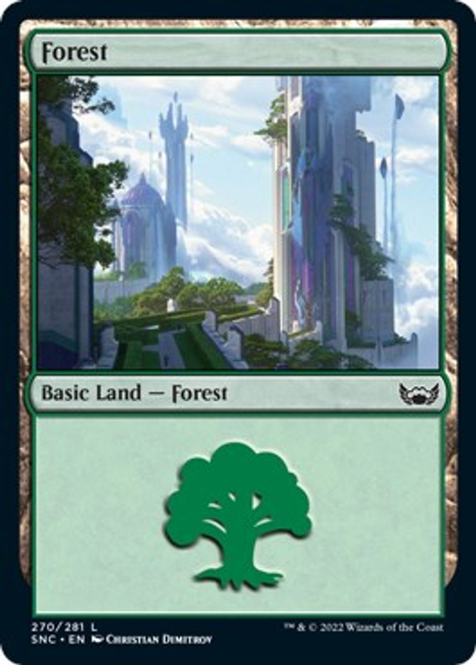Forest (270) - Streets of New Capenna - Magic: The Gathering